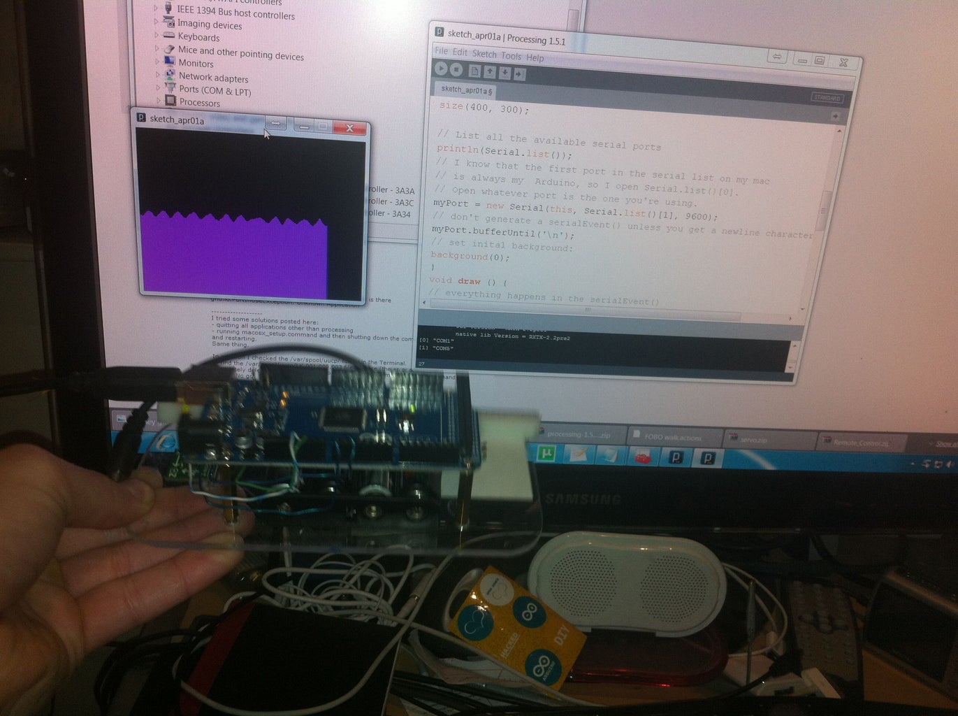 Arduino Biped 8 Steps Instructables