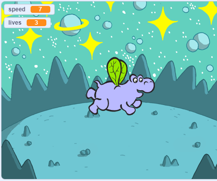 Scratch Hippo in Space Game : 7 Steps - Instructables