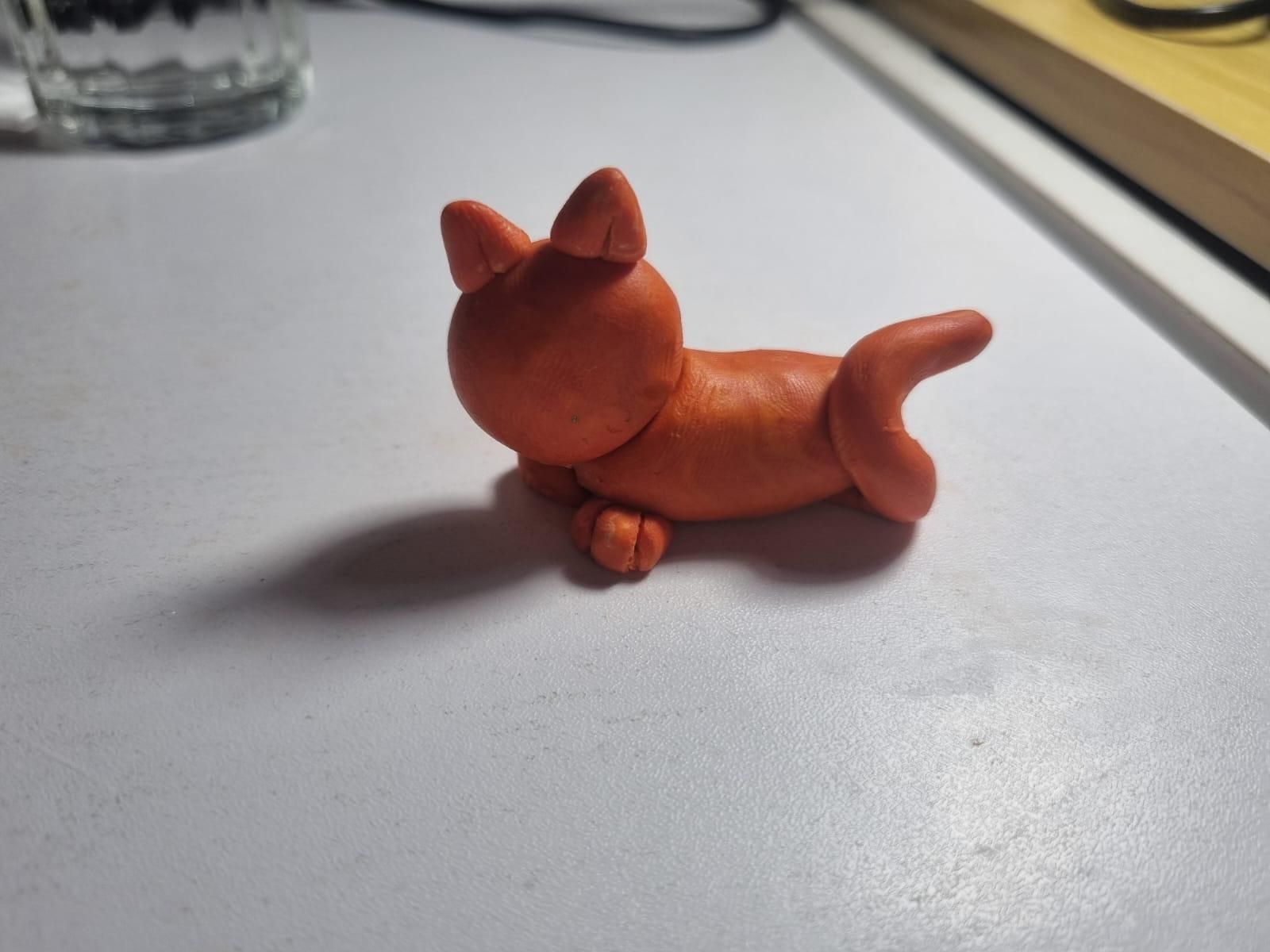 How to Make Plasticine Crazy Cat : 4 Steps - Instructables