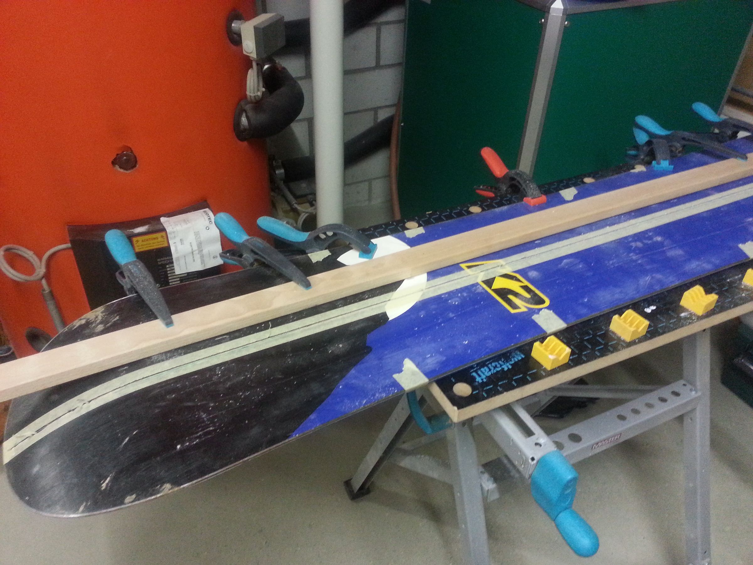 Turn Your Old Snowboard Into a Splitboard ! : 10 Steps (with Pictures ...