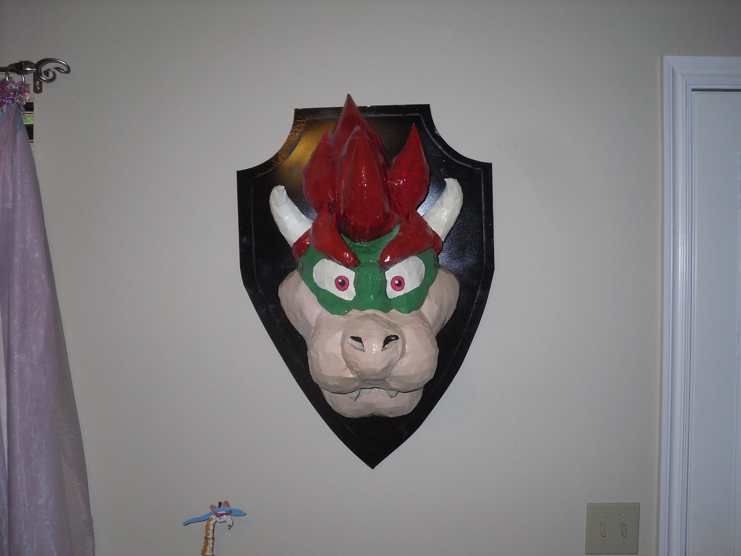 Making a Bowser Hunting Trophy : 7 Steps (with Pictures) - Instructables