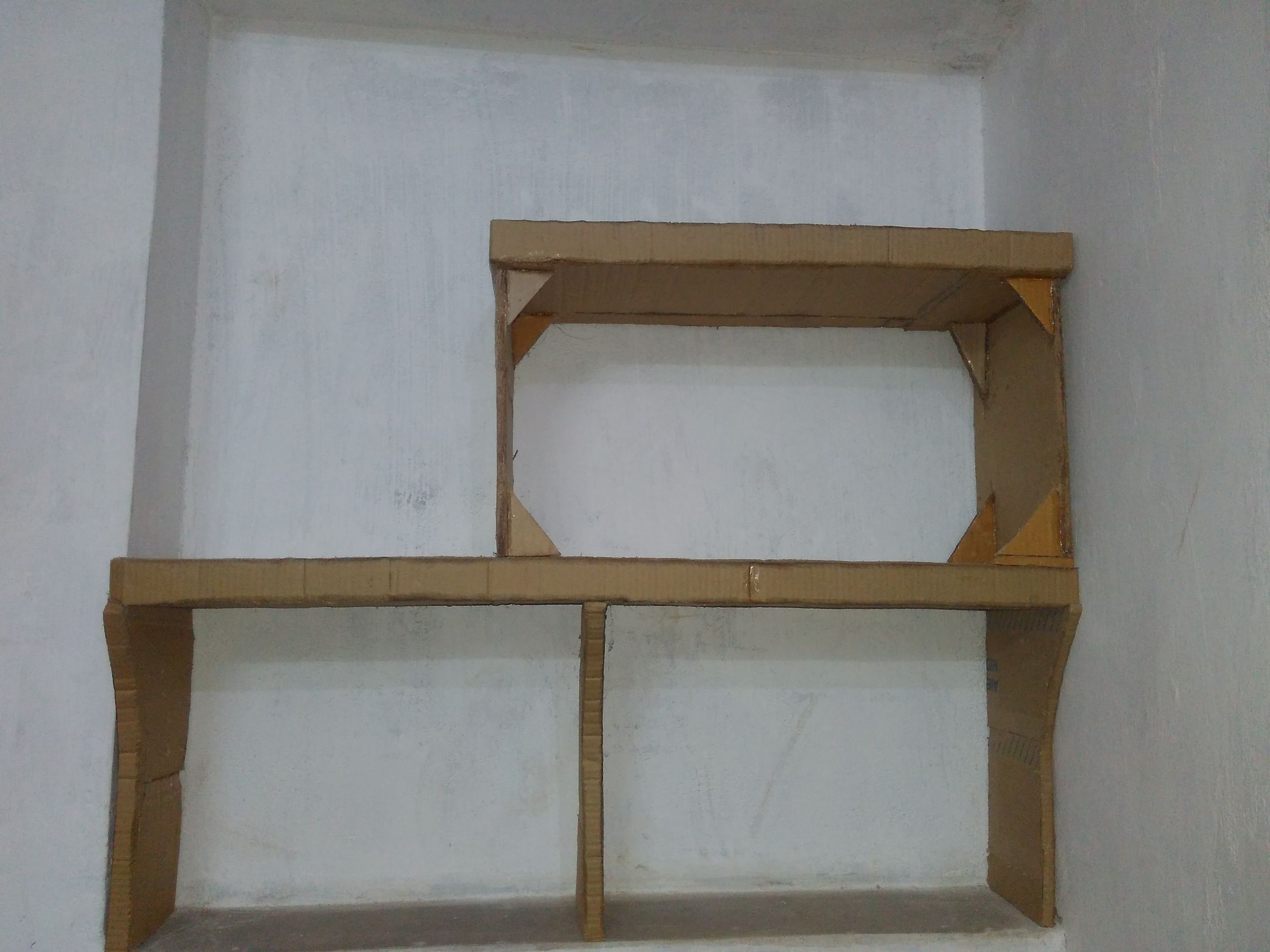 The Cardboard Shelves : 5 Steps - Instructables