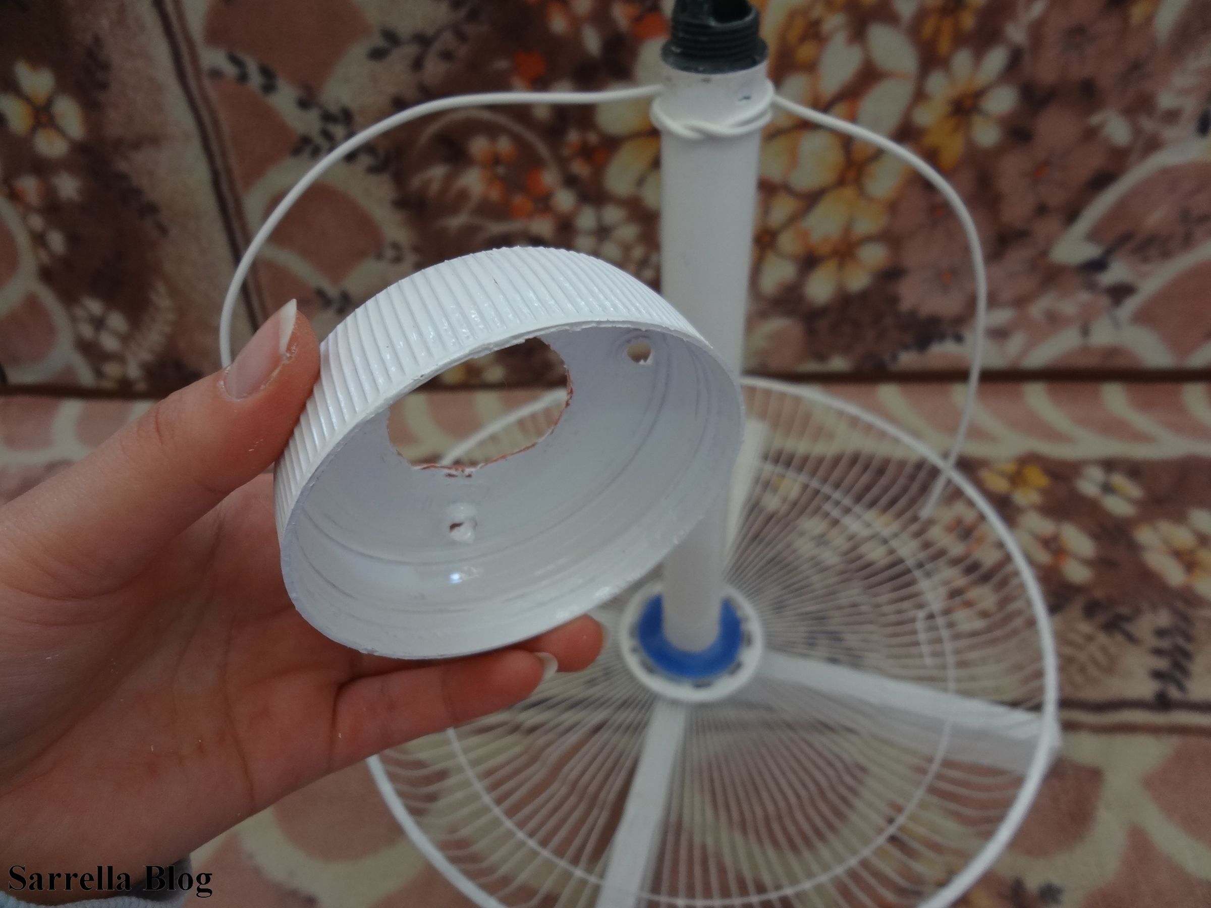 Shoes Storage Stand Out of Old Fans : 30 Steps (with Pictures ...