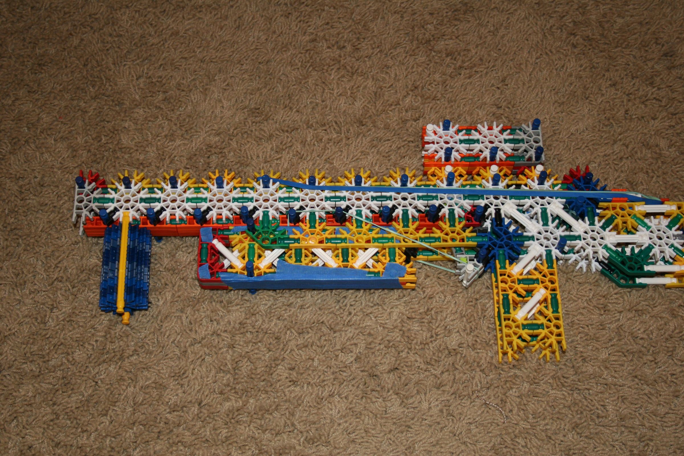 Knex Sub-Machine Gun "The SMG3" - Instructables