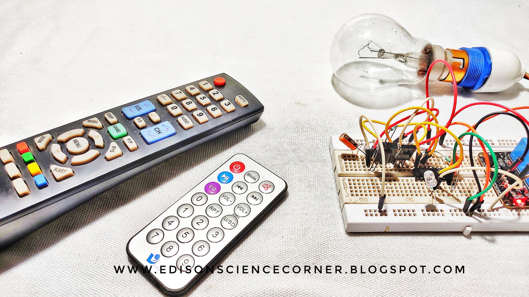 Tv Remote Controlled Home Automation 4 Steps Instructables