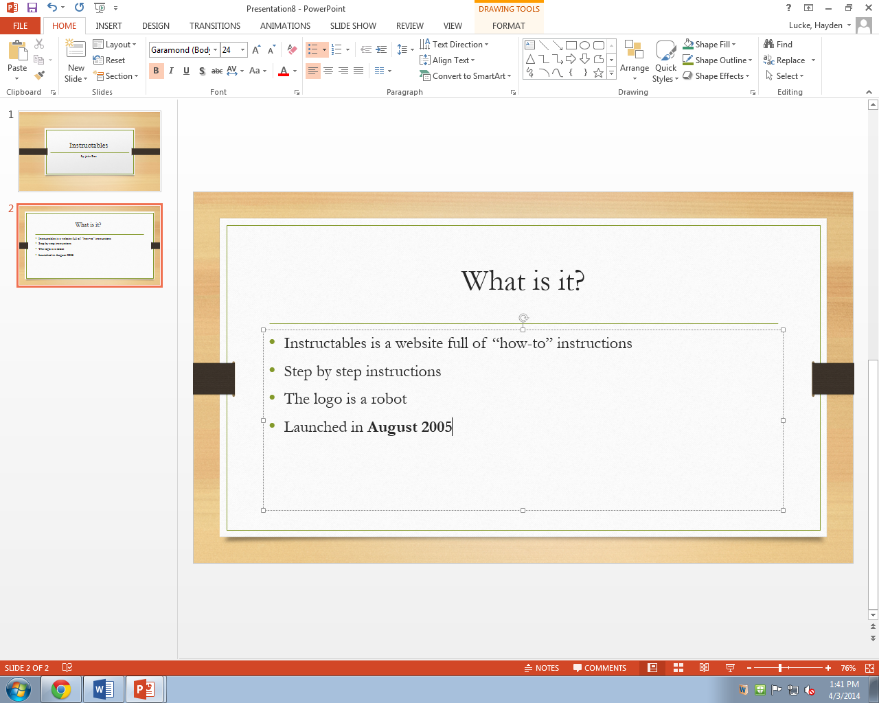 How to Construct an Informational PowerPoint for a Presentation : 11 ...