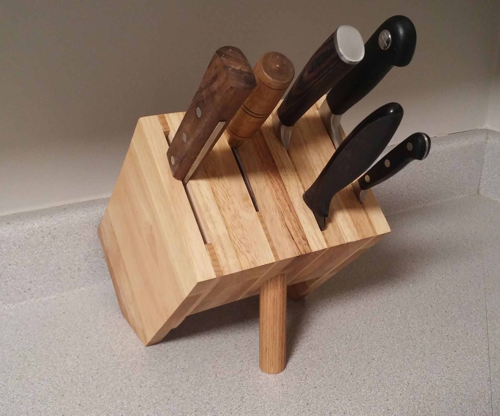 Custom Knife Block : 12 Steps (with Pictures) - Instructables