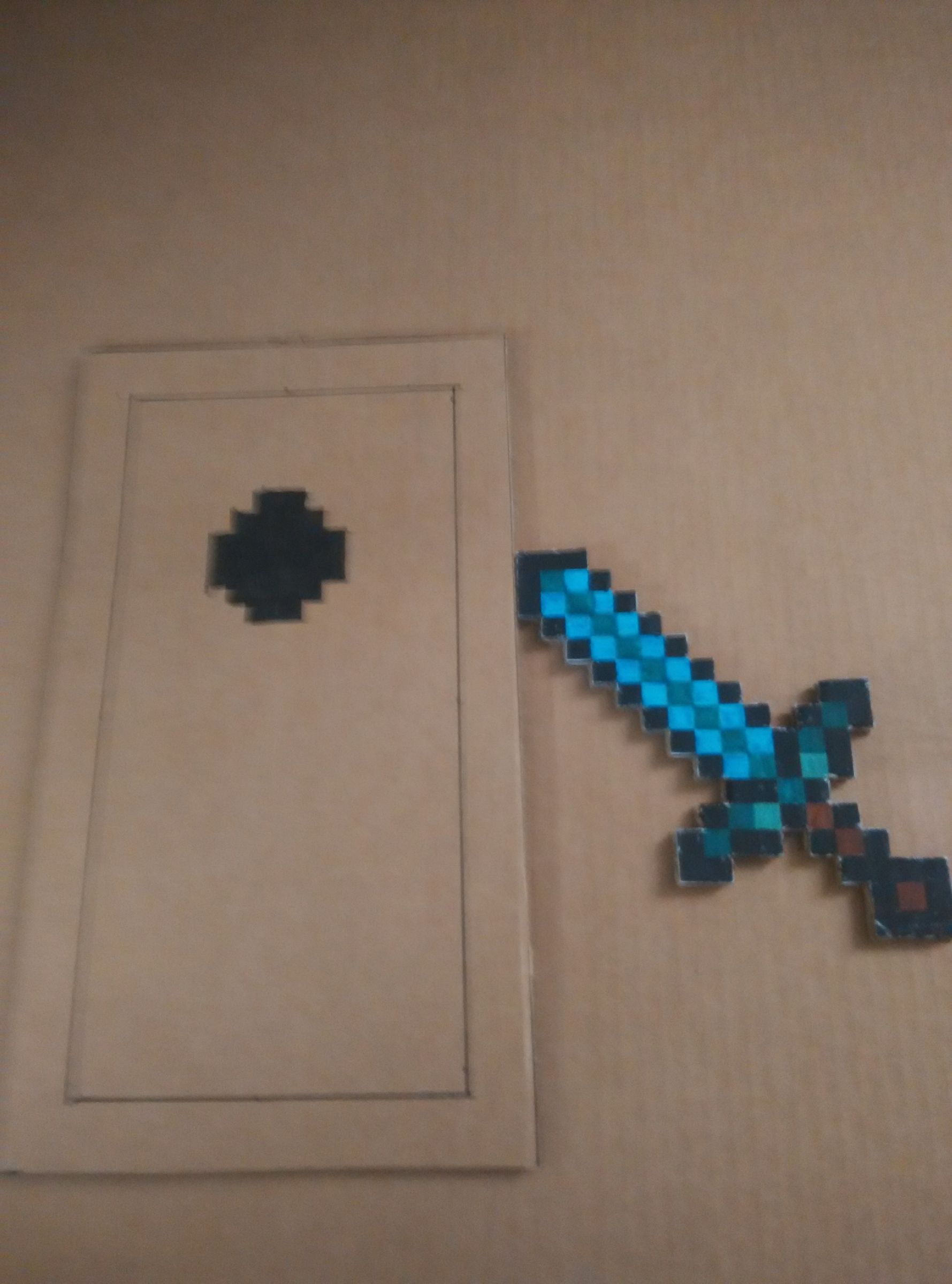 [DIY] Minecraft Shield and Sword : 11 Steps - Instructables