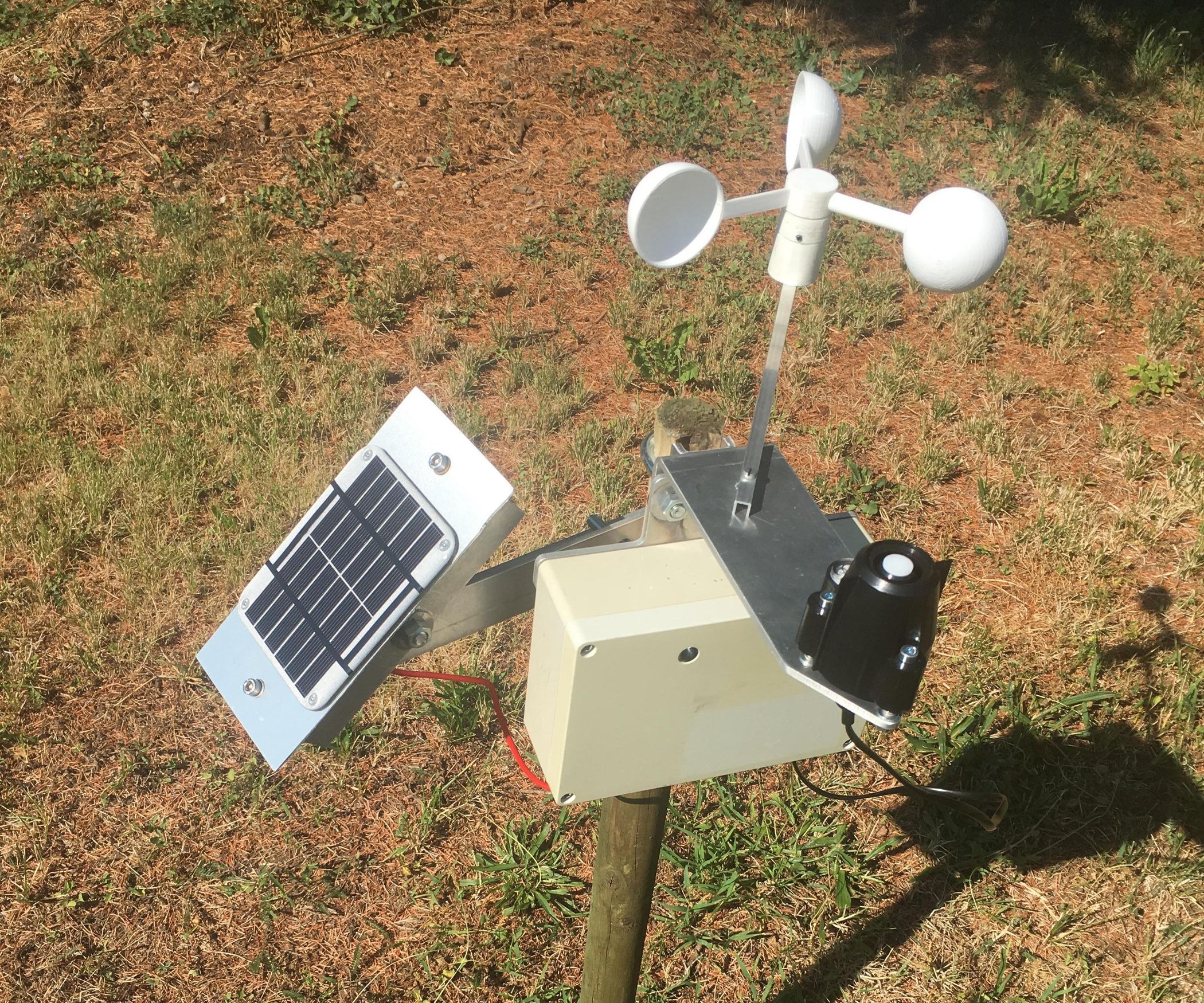 Wind Speed and Solar Radiation Recorder : 3 Steps (with Pictures ...