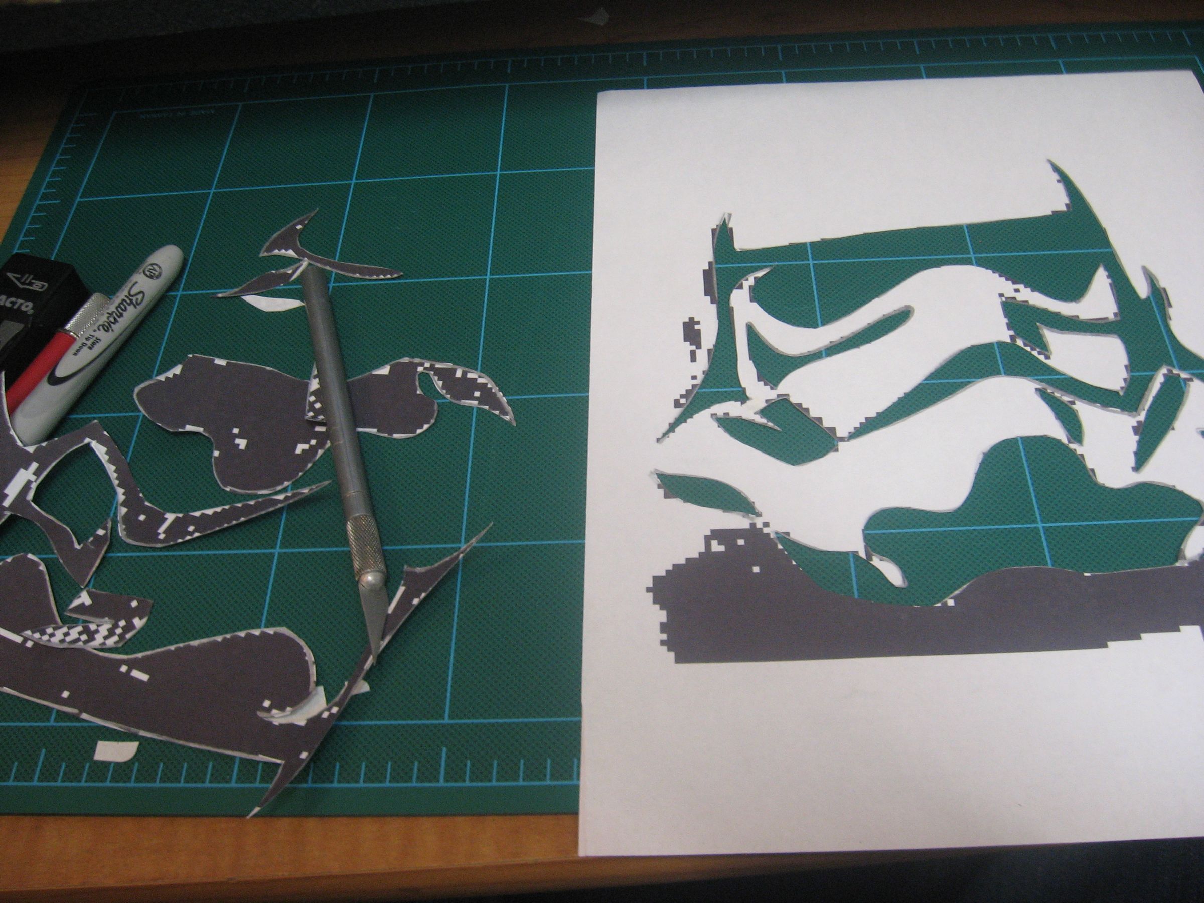 Complete Stencil Tutorial Using a Free Program : 10 Steps (with ...