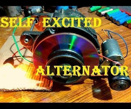 Self-exciting a Car Alternator Using a Small DC Generator : 5 Steps (with Pictures) - Instructables