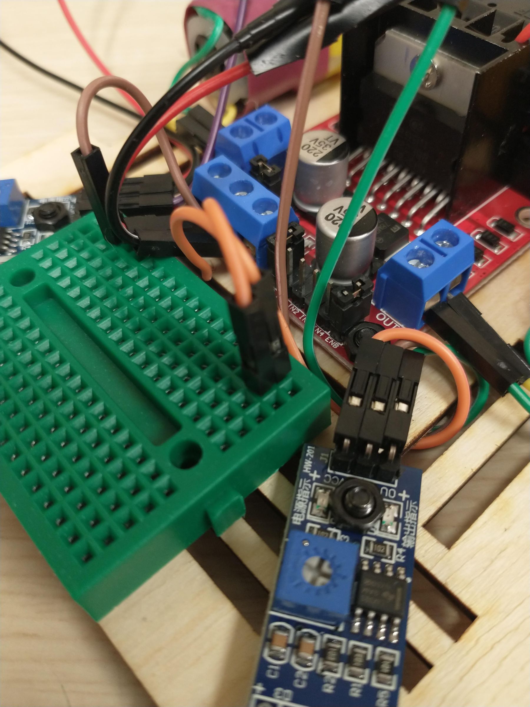 Autonomous Robot Racer: Analog Mode (no Microcontroller Needed) : 8 ...