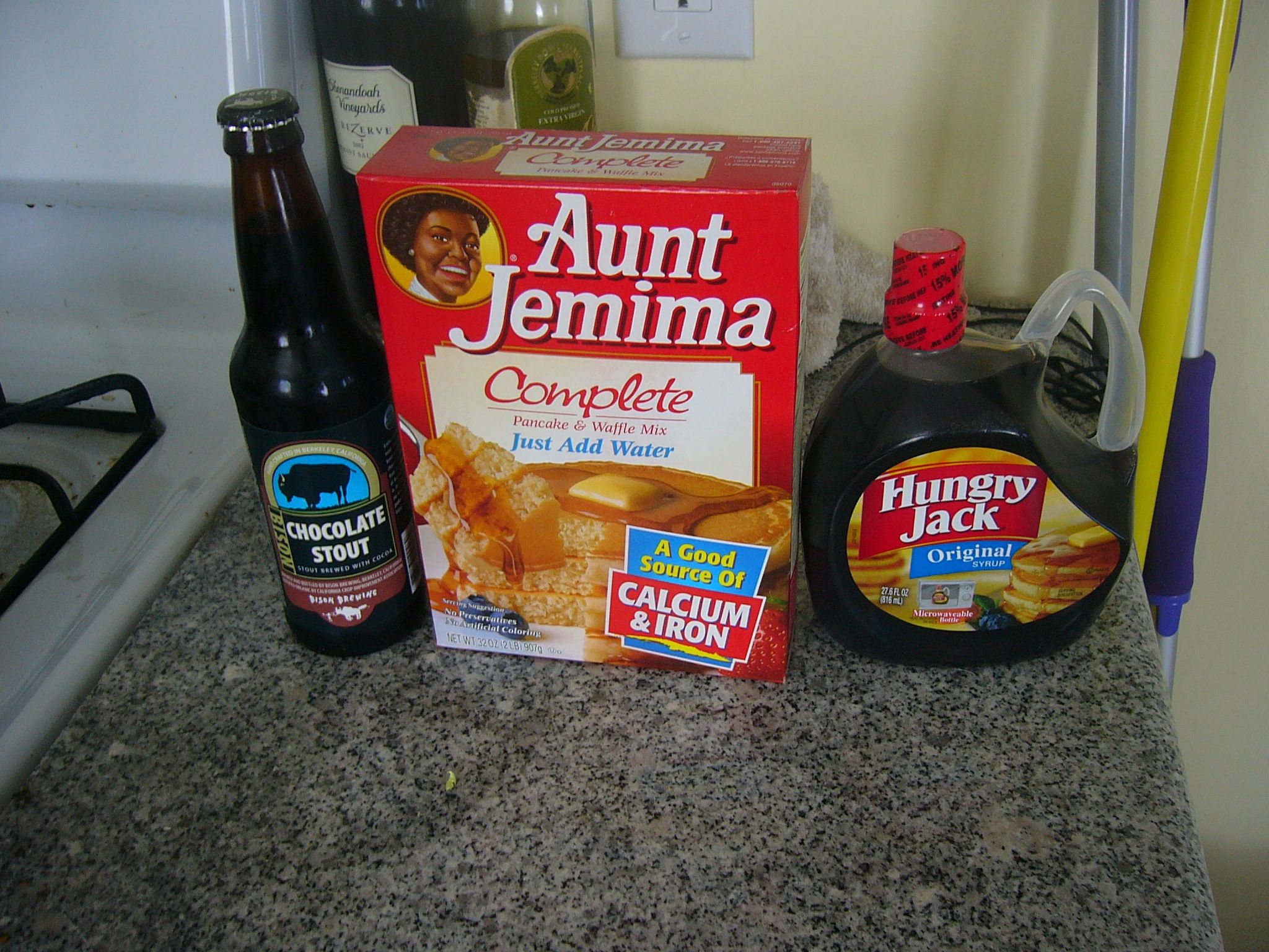 Bison Chocolate Stout Beer Pancakes : 4 Steps - Instructables