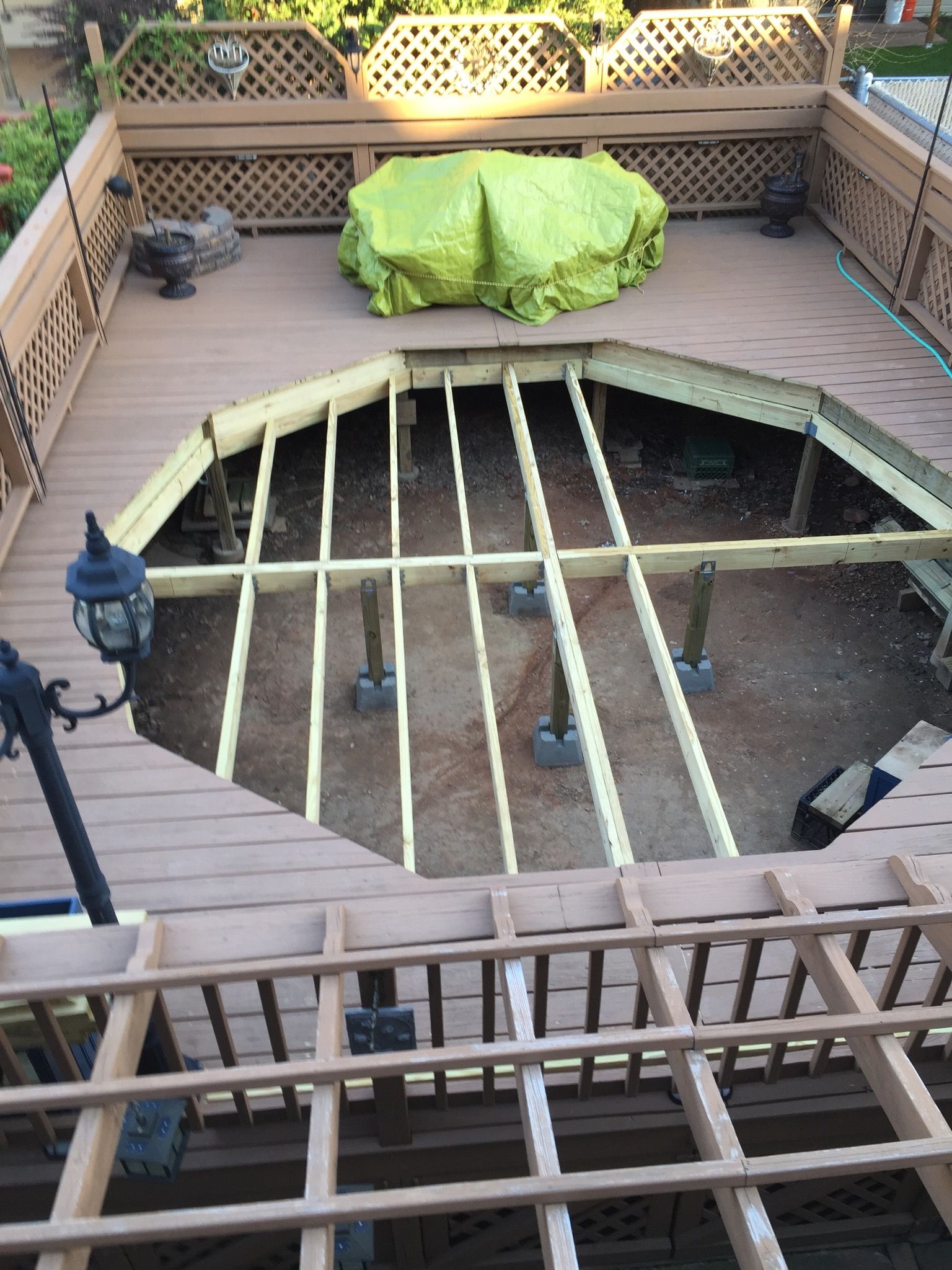 Old Pool - New Deck : 4 Steps (with Pictures) - Instructables