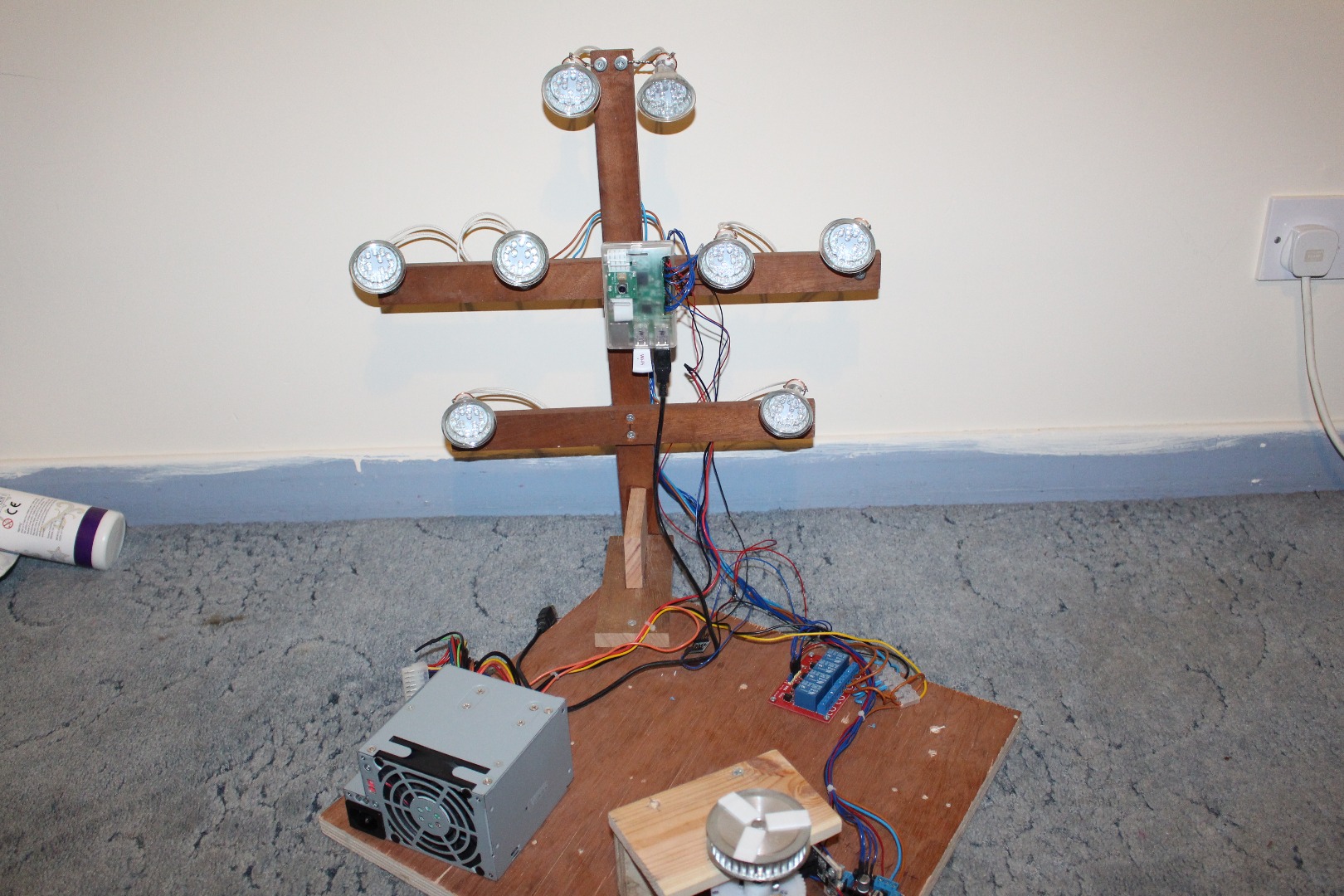 Raspberry PI Rotary Time Lapse Rig. : 7 Steps (with Pictures ...