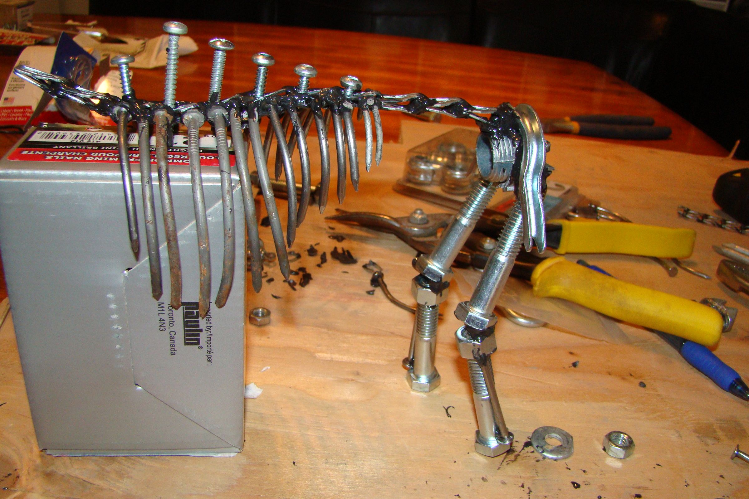 Hardware Mammoth Skeleton : 8 Steps (with Pictures) - Instructables