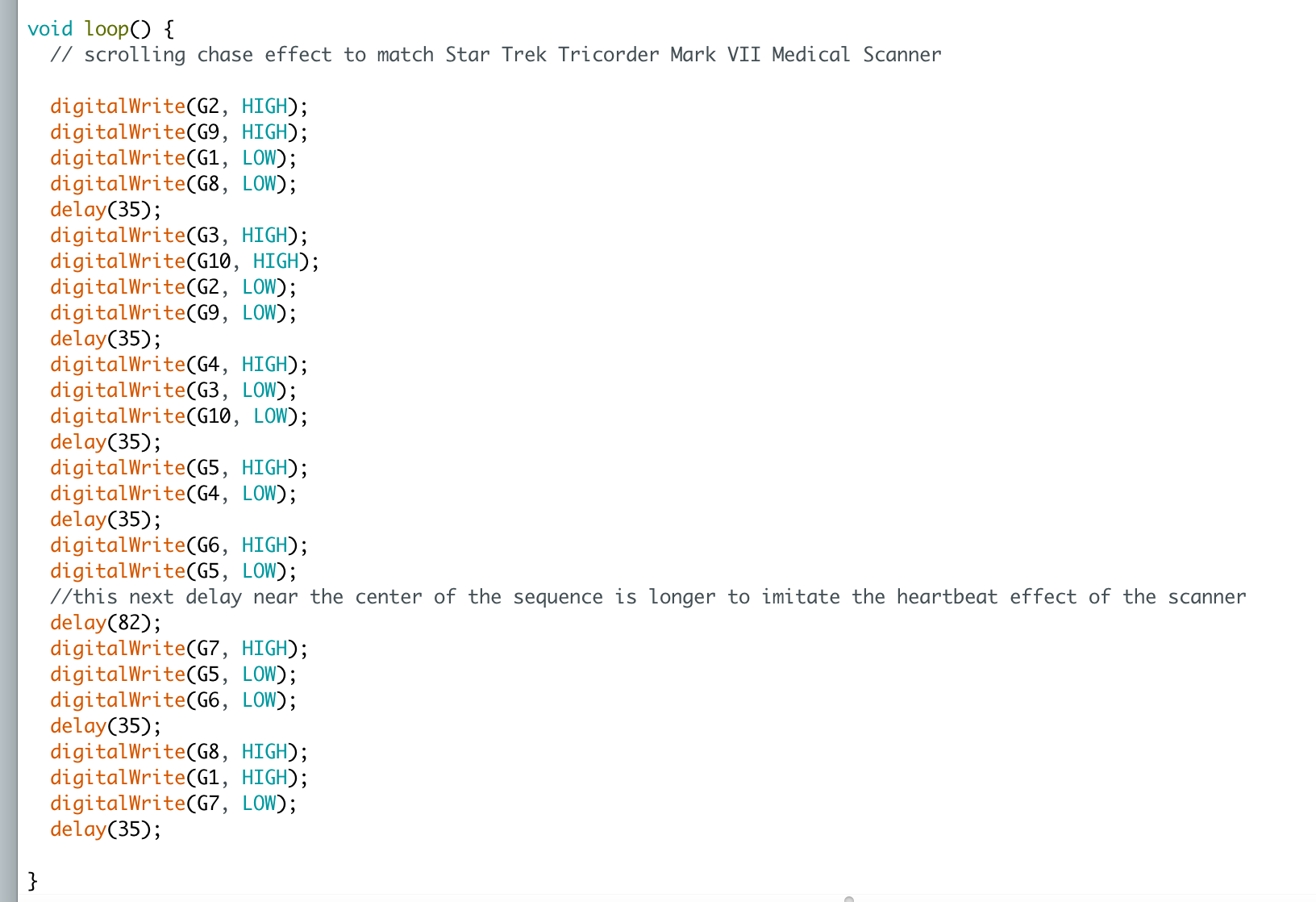 LED Sequence for Arduino: Star Trek Tricorder : 11 Steps (with Pictures ...