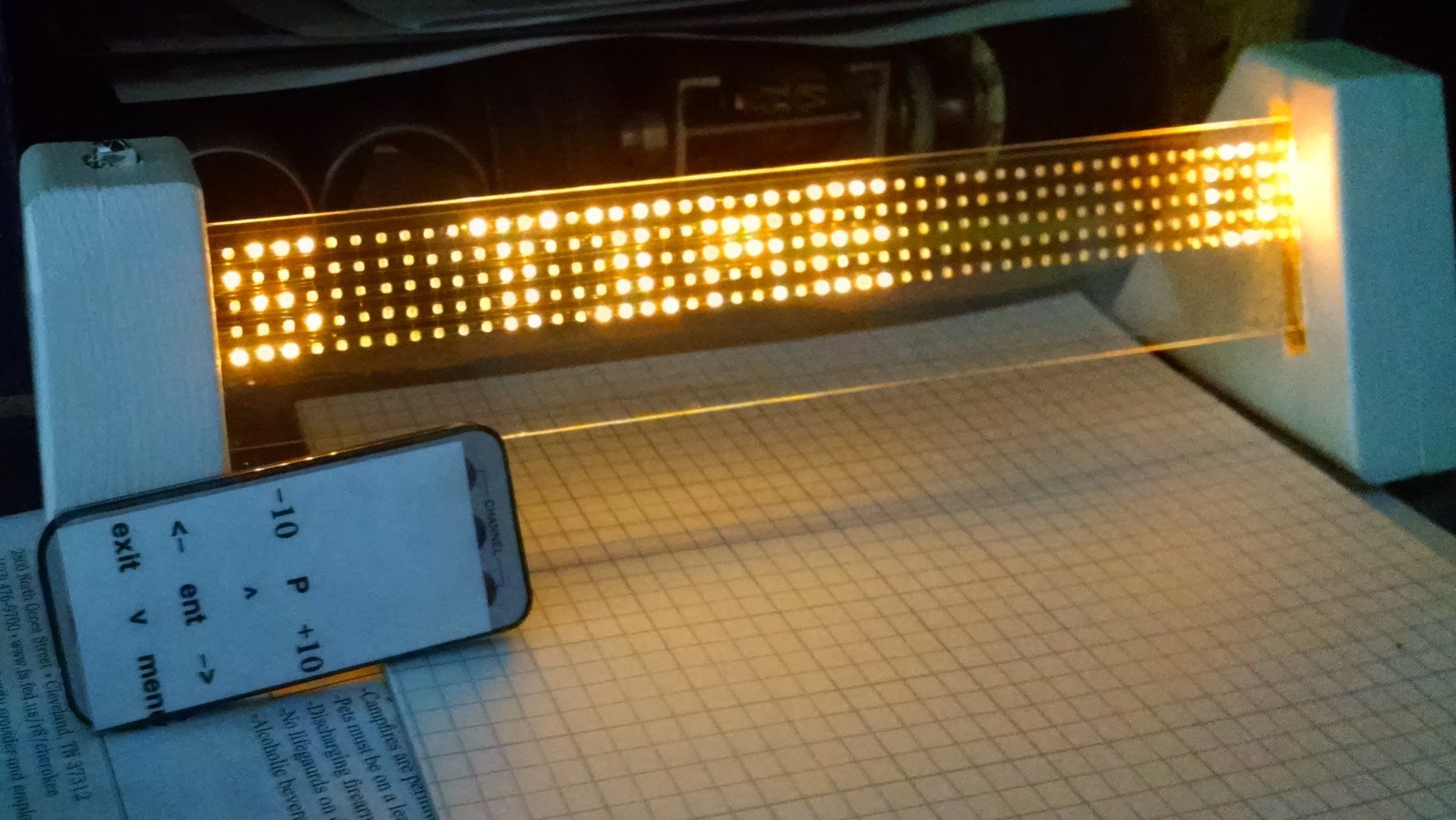 LED on GLASS DISPLAY : 5 Steps - Instructables