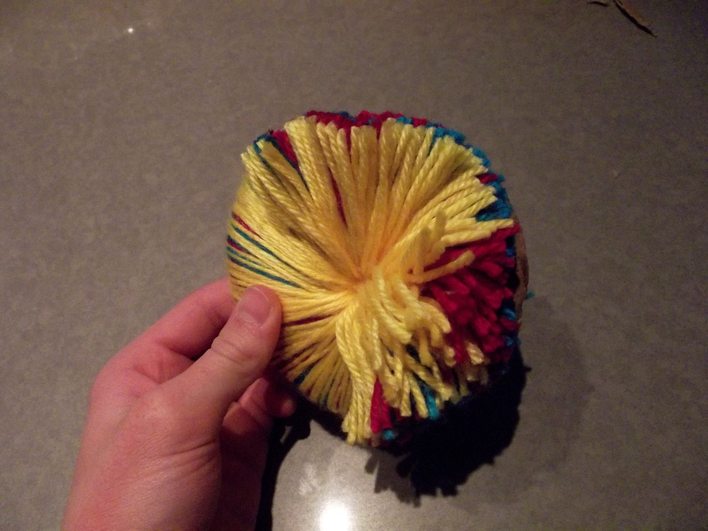Pompom Puff Ball : 11 Steps - Instructables