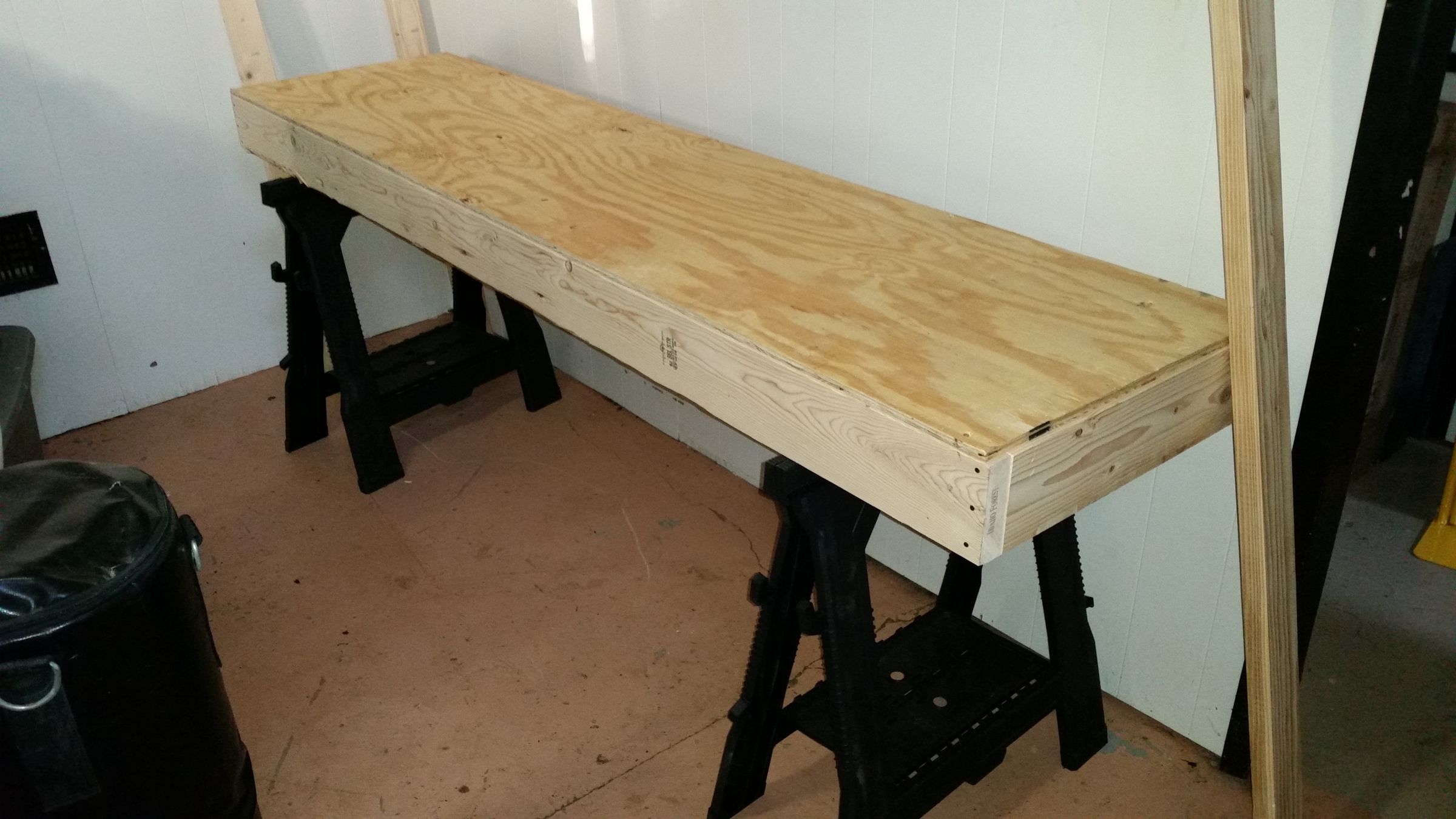 Simple Huge Plywood and 2x Lumber Shelf : 4 Steps (with Pictures ...