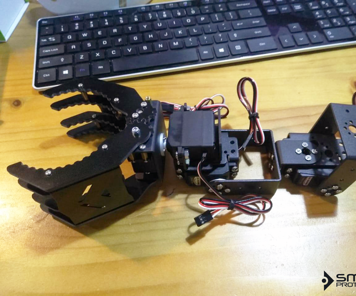 Robotic Arm With Zio Modules Part 2 : 11 Steps - Instructables