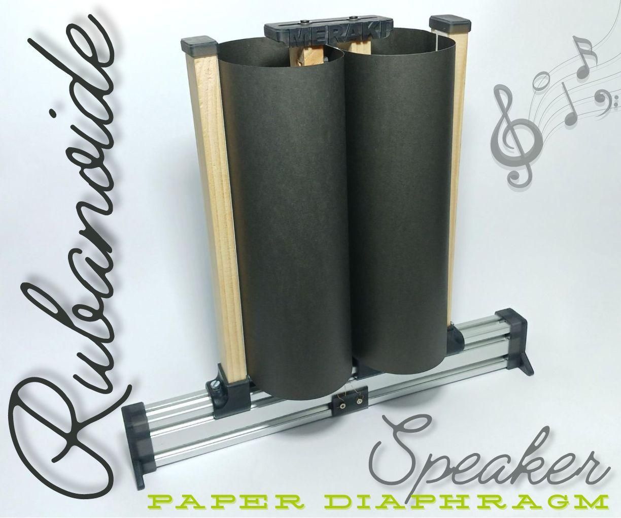 Create Your Own Paper Diaphragm Rubanoide Speakers! : 10 Steps (with Pictures) - Instructables