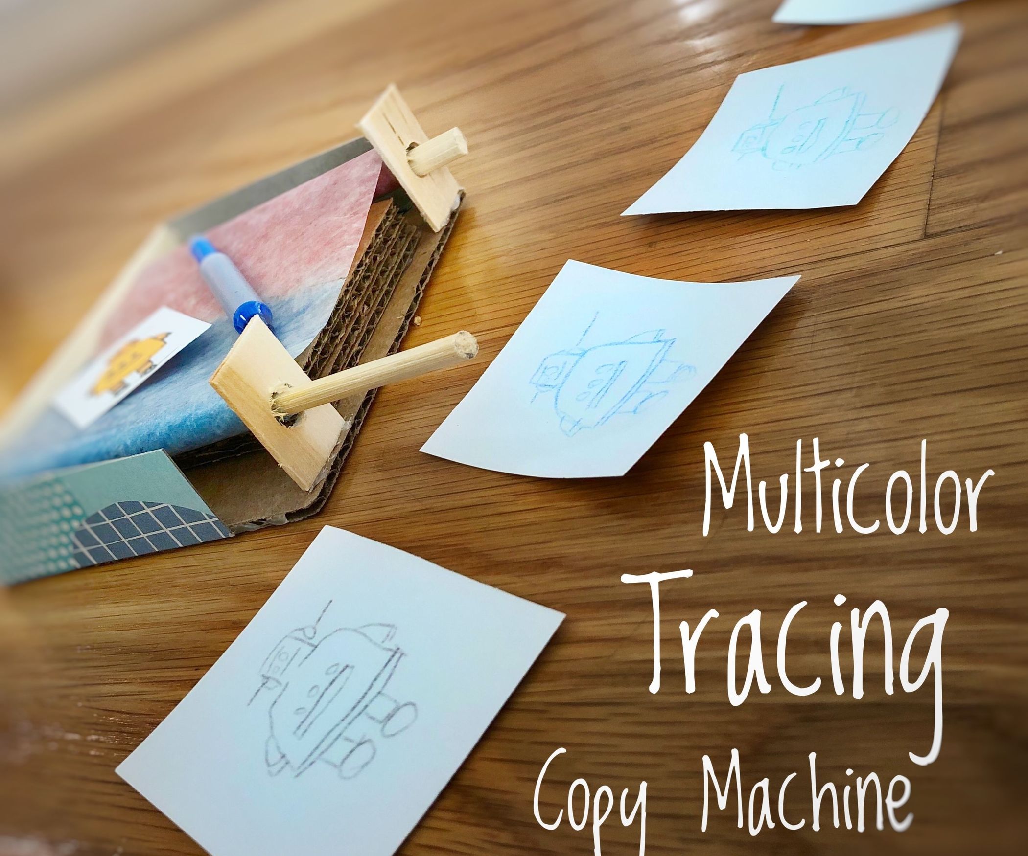 Multicolor Tracing Copy Machine (Mini) : 6 Steps (with Pictures ...