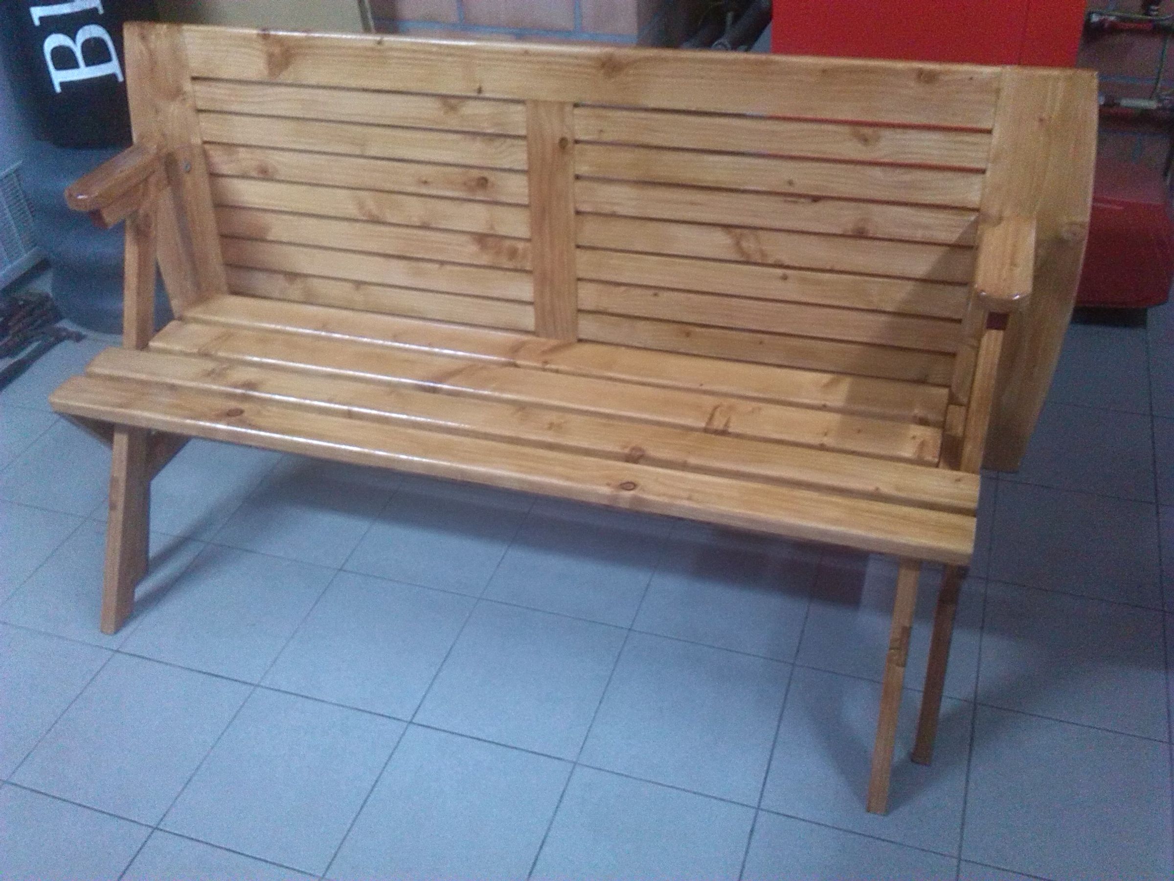 Convertible Bench/table : 5 Steps (with Pictures) - Instructables