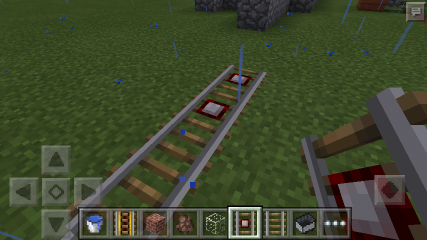 How to Build a Powered Train Track on Minecraft : 8 Steps - Instructables