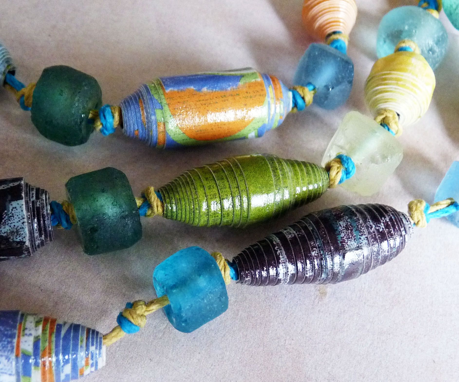 Durable Handmade Paper Beads : 6 Steps (with Pictures) - Instructables