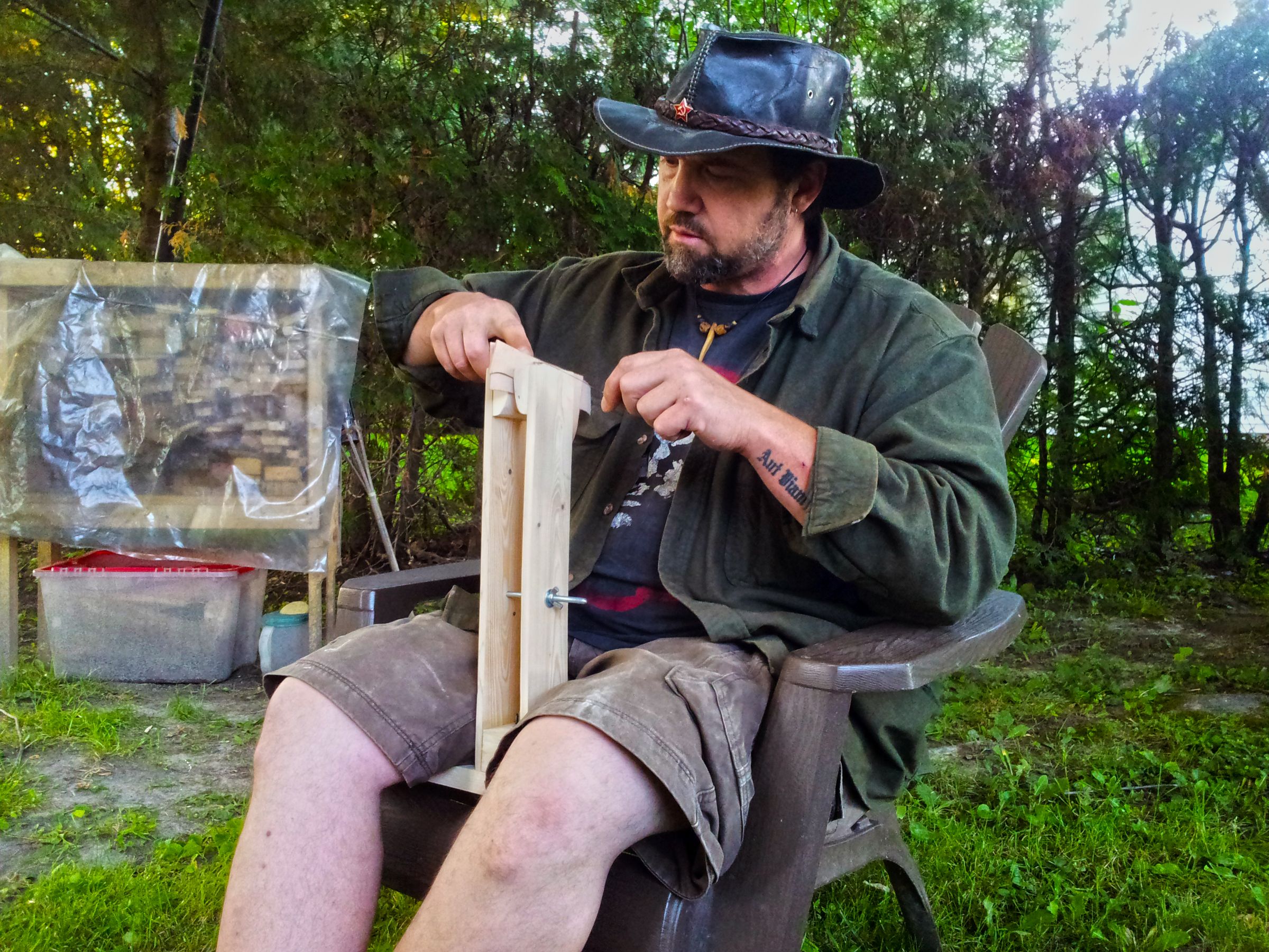 '3rd Hand' Leather Stitching Clamp : 7 Steps (with Pictures ...
