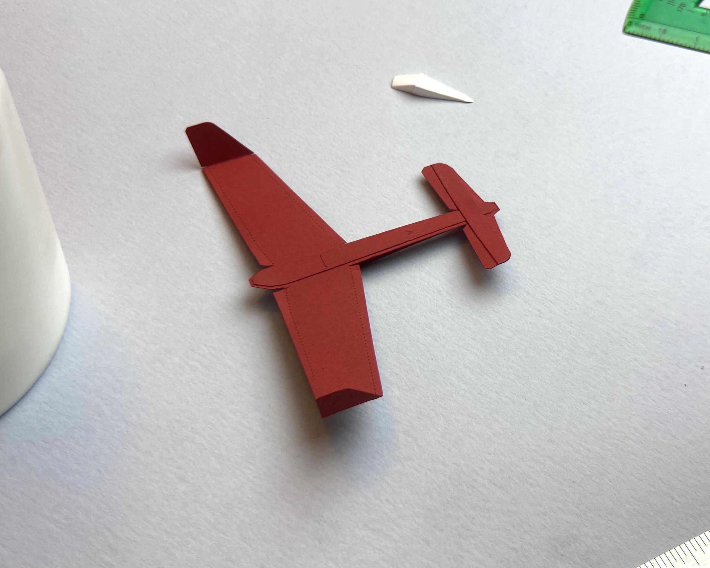 Micro Canard Glider Made of Card Stock : 6 Steps (with Pictures ...