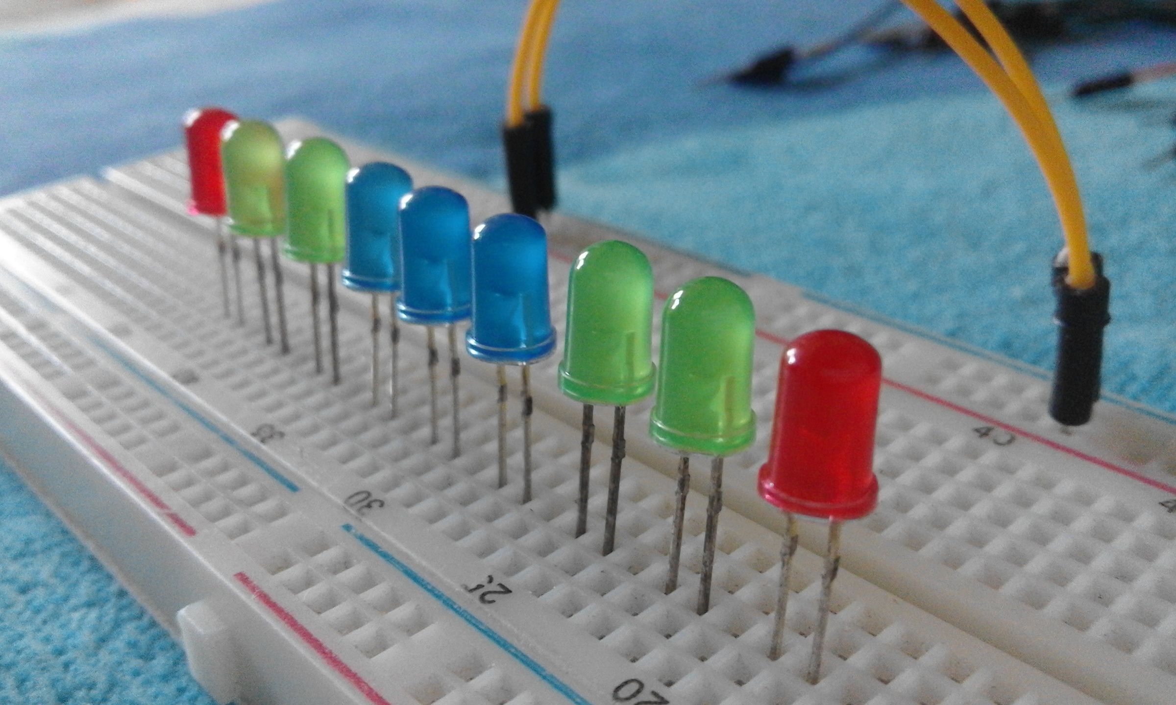 Waren's L.E.D Music Visualizer : 16 Steps (with Pictures) - Instructables