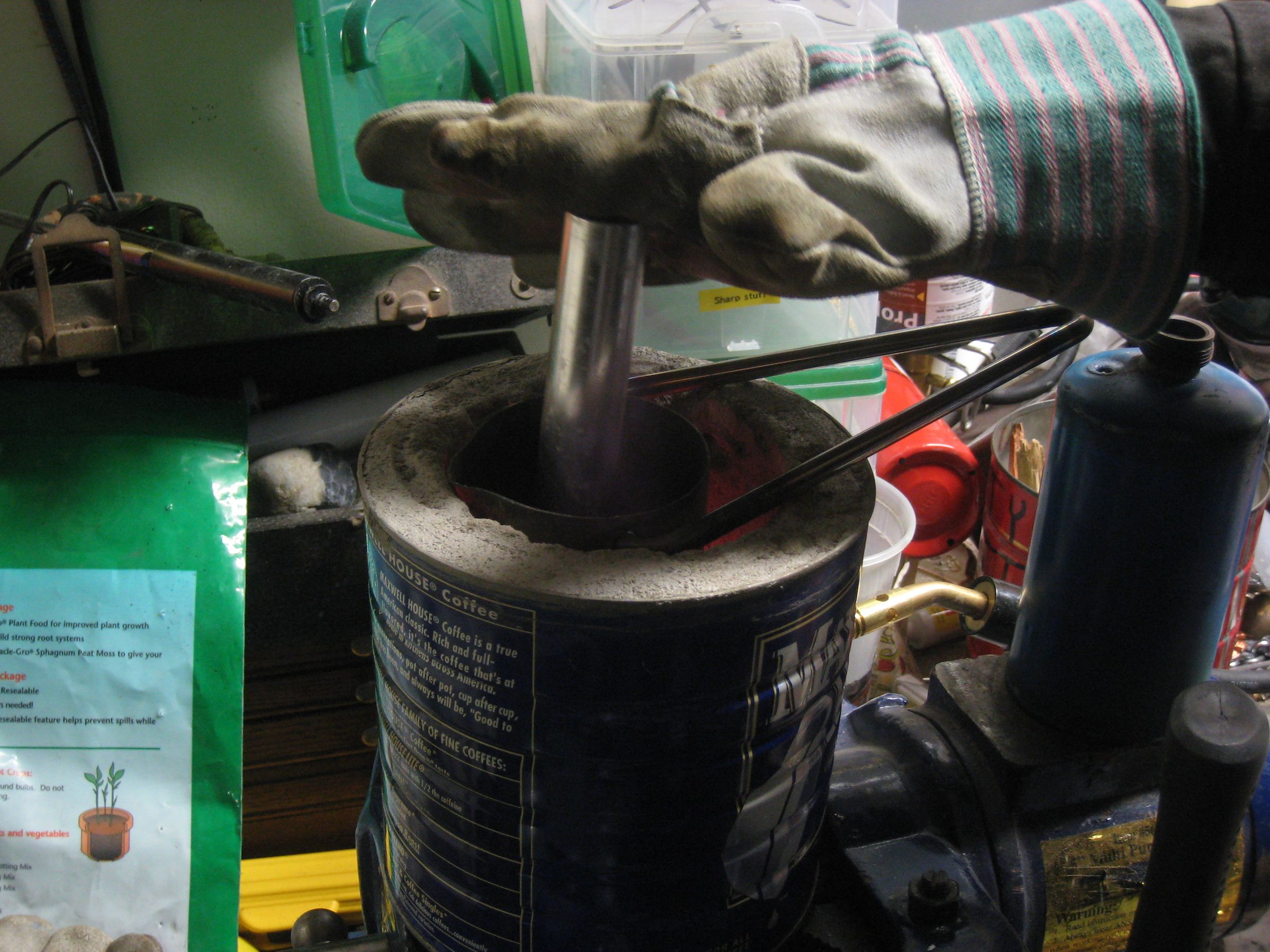 Ultimate Guide to Making a Cheap But Effective Aluminium Forge. : 5 ...