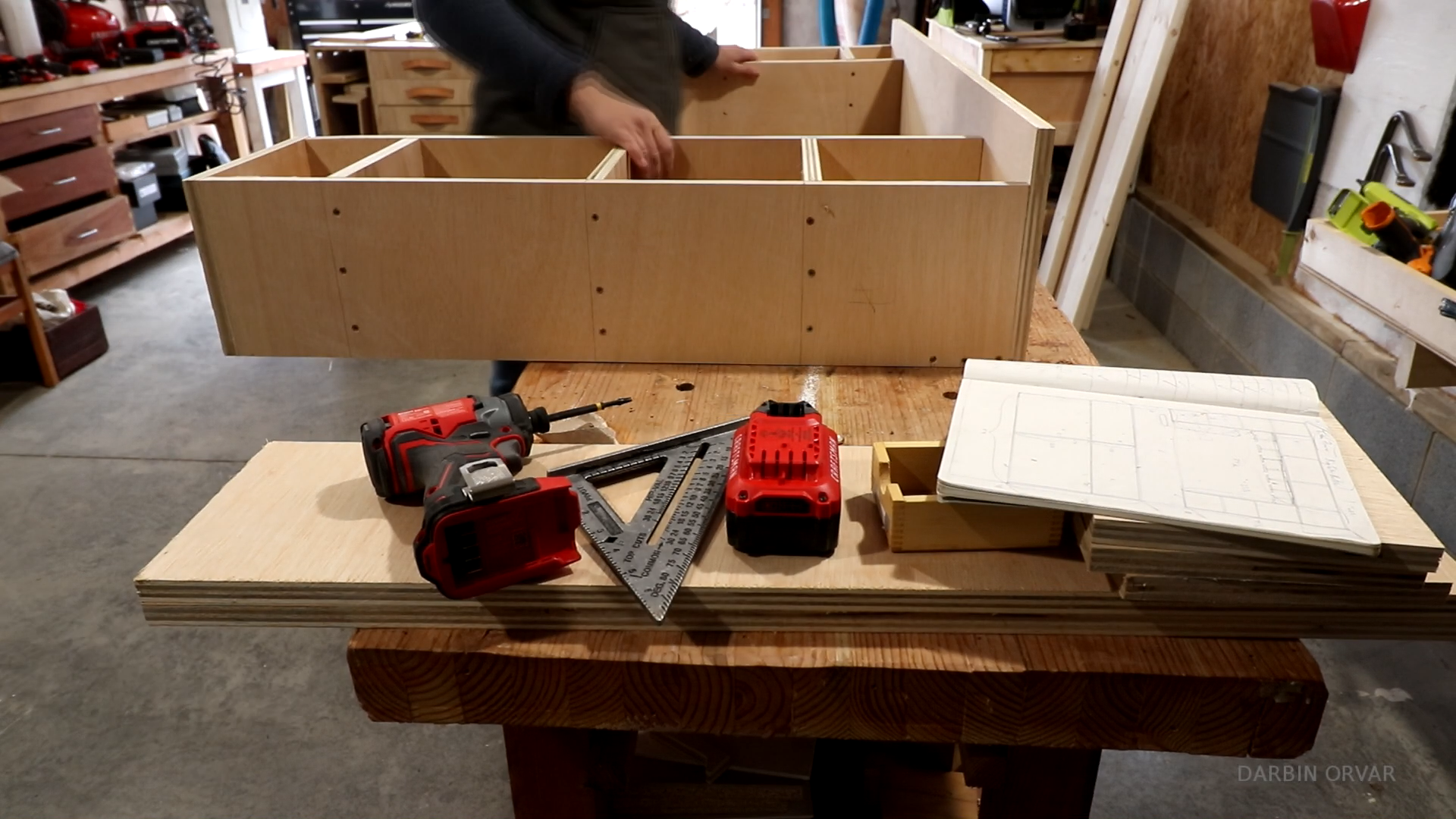 Cordless Drill Charging Tool Wall and Storage Rack : 9 Steps (with ...