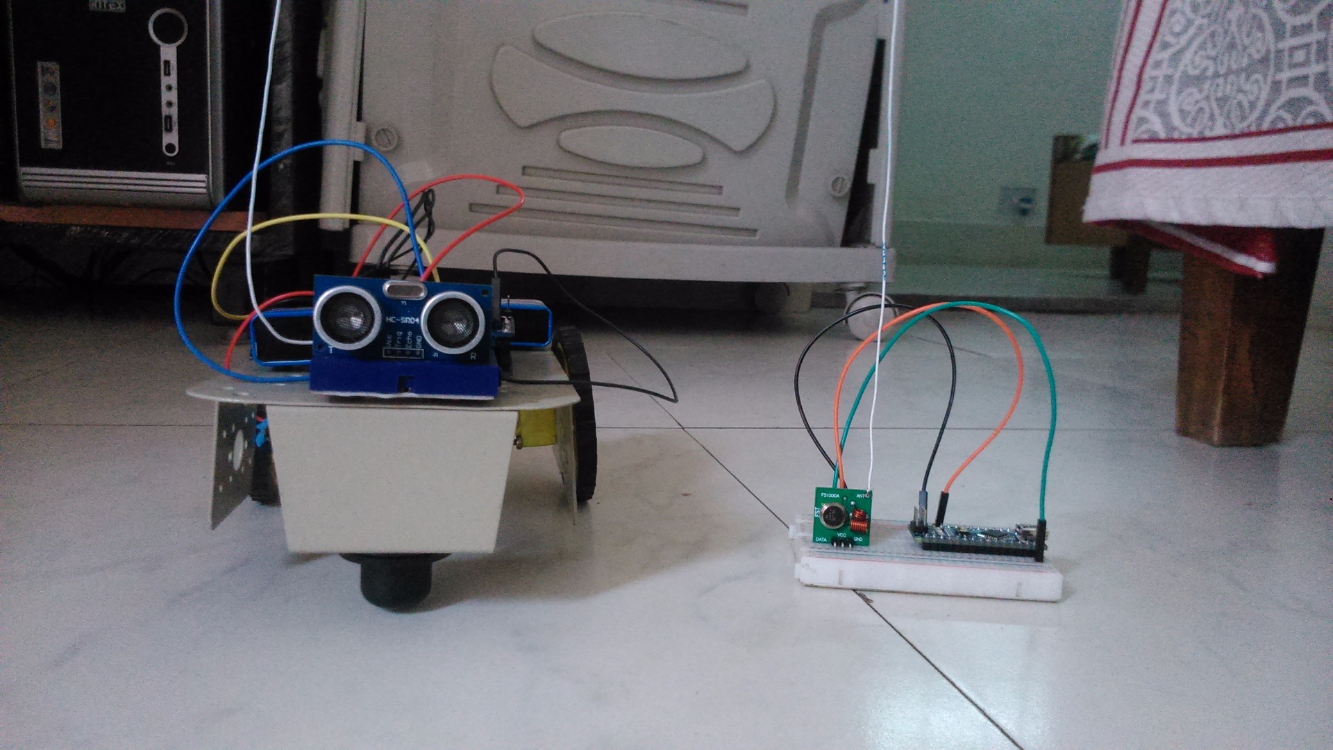 Make a Simple Wireless RF Robot Using Arduino! : 7 Steps (with Pictures ...