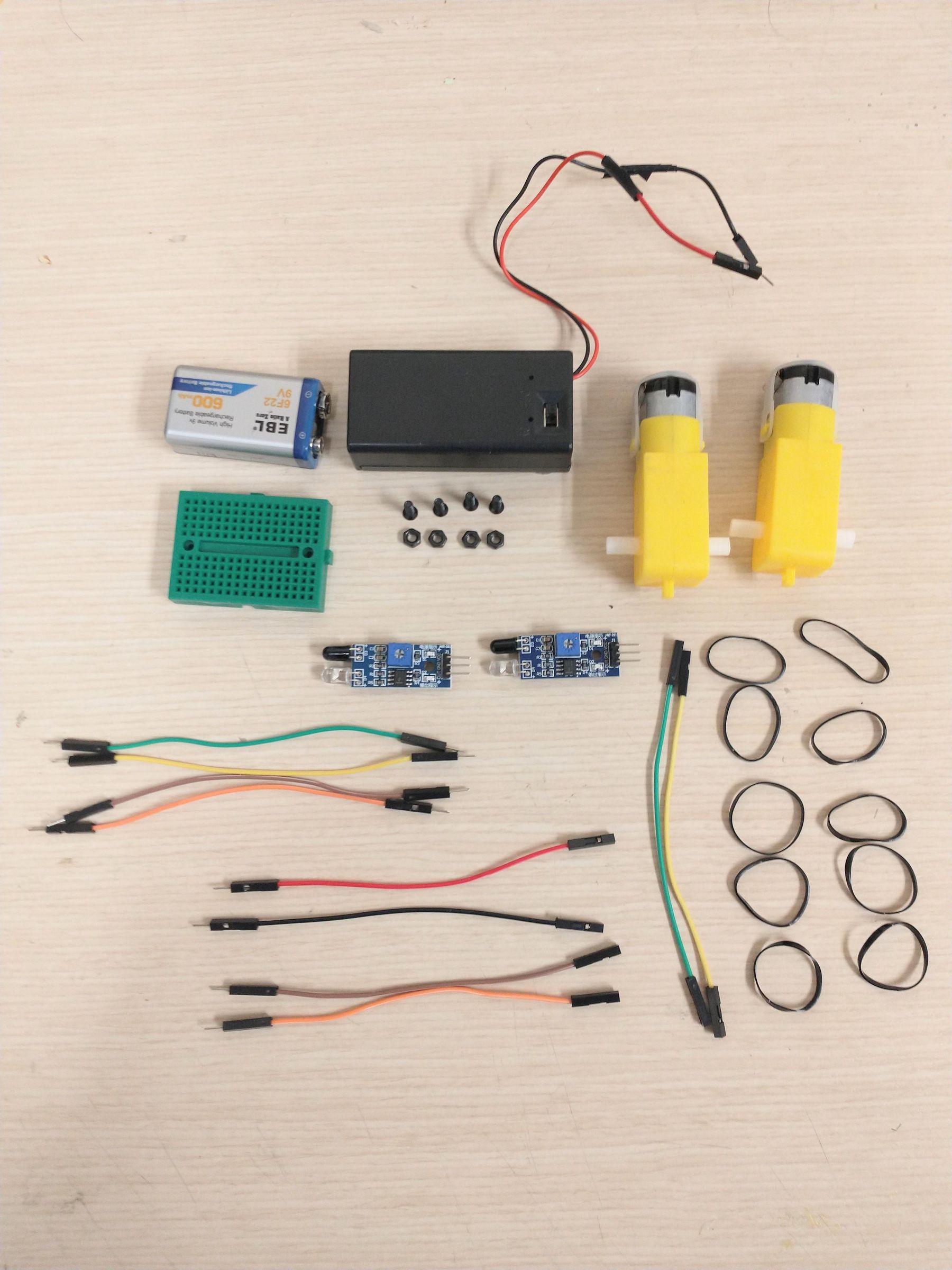 Autonomous Robot Racer: Analog Mode (no Microcontroller Needed) : 8 ...