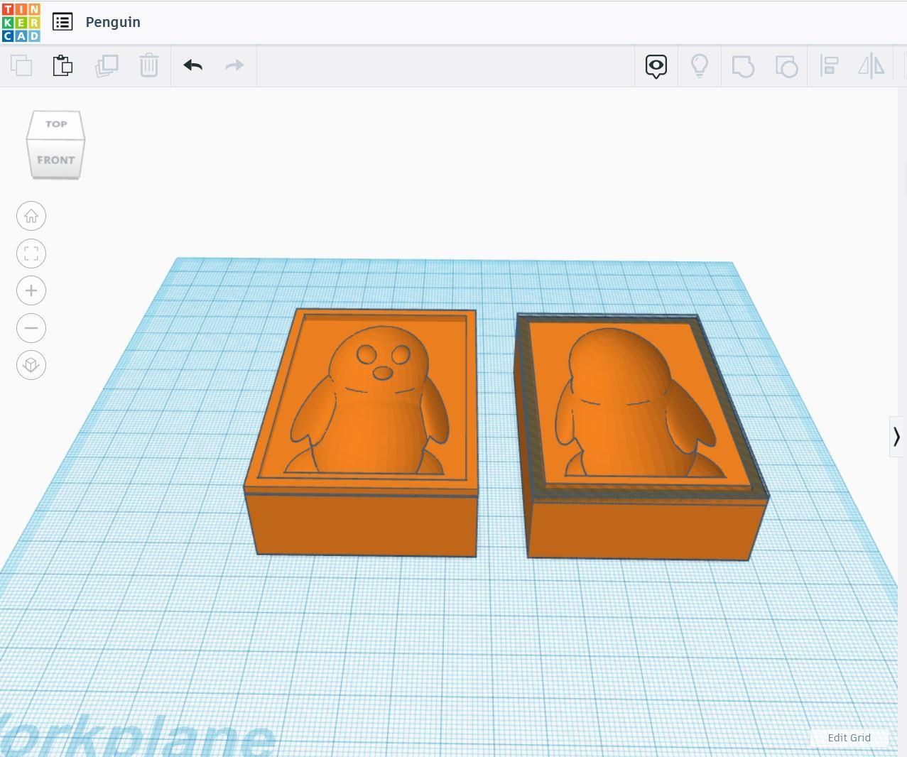 Two Part Mold for Chocolate Using TinkerCad & a 3D Printer : 5 Steps ...
