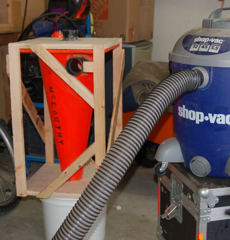 Cyclone Vacuum Add on for Shopvac Updated (with Pictures) - Instructables