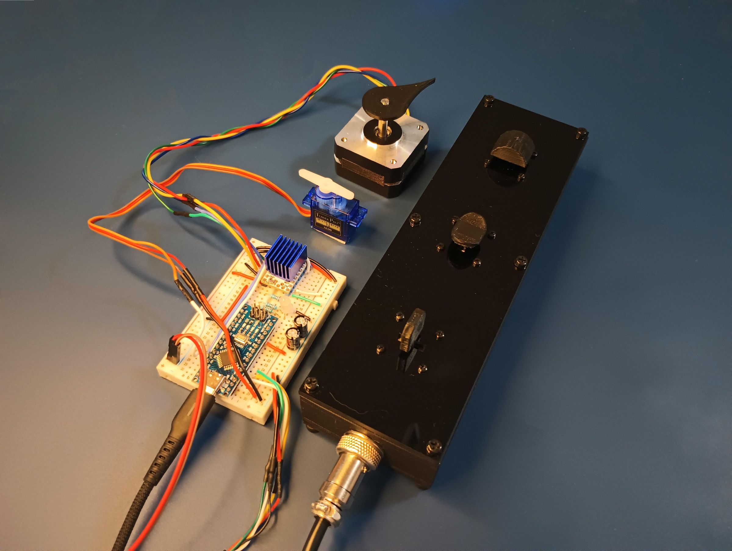 Single Axis Joystick Controller With Arduino : 5 Steps - Instructables