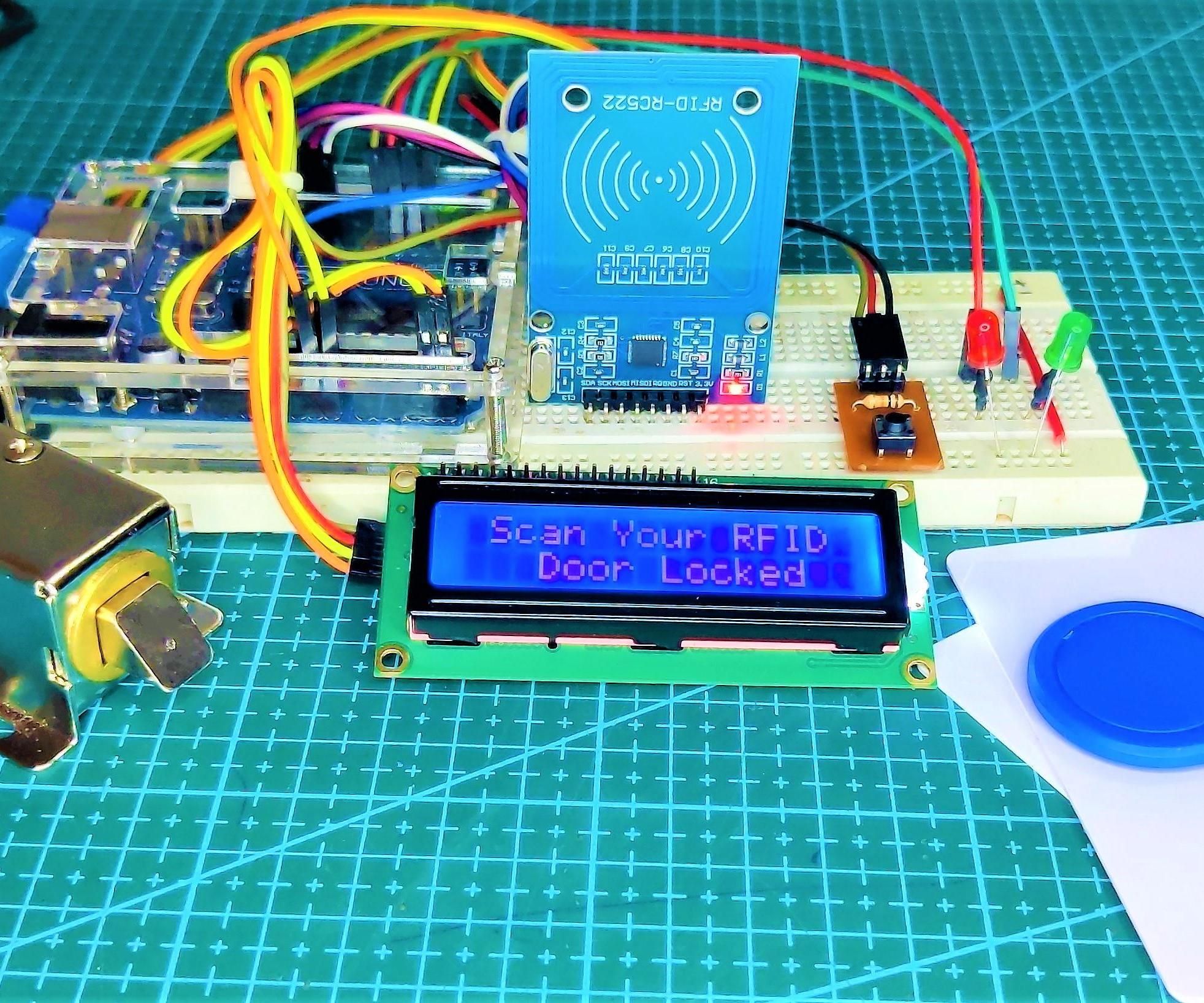 Biometric Door Lock Security System Using Arduino & Fingerprint Sensor ...