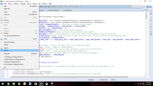 Java Game Programming Tutorial Flappy Bird Redux 12 Steps Instructables
