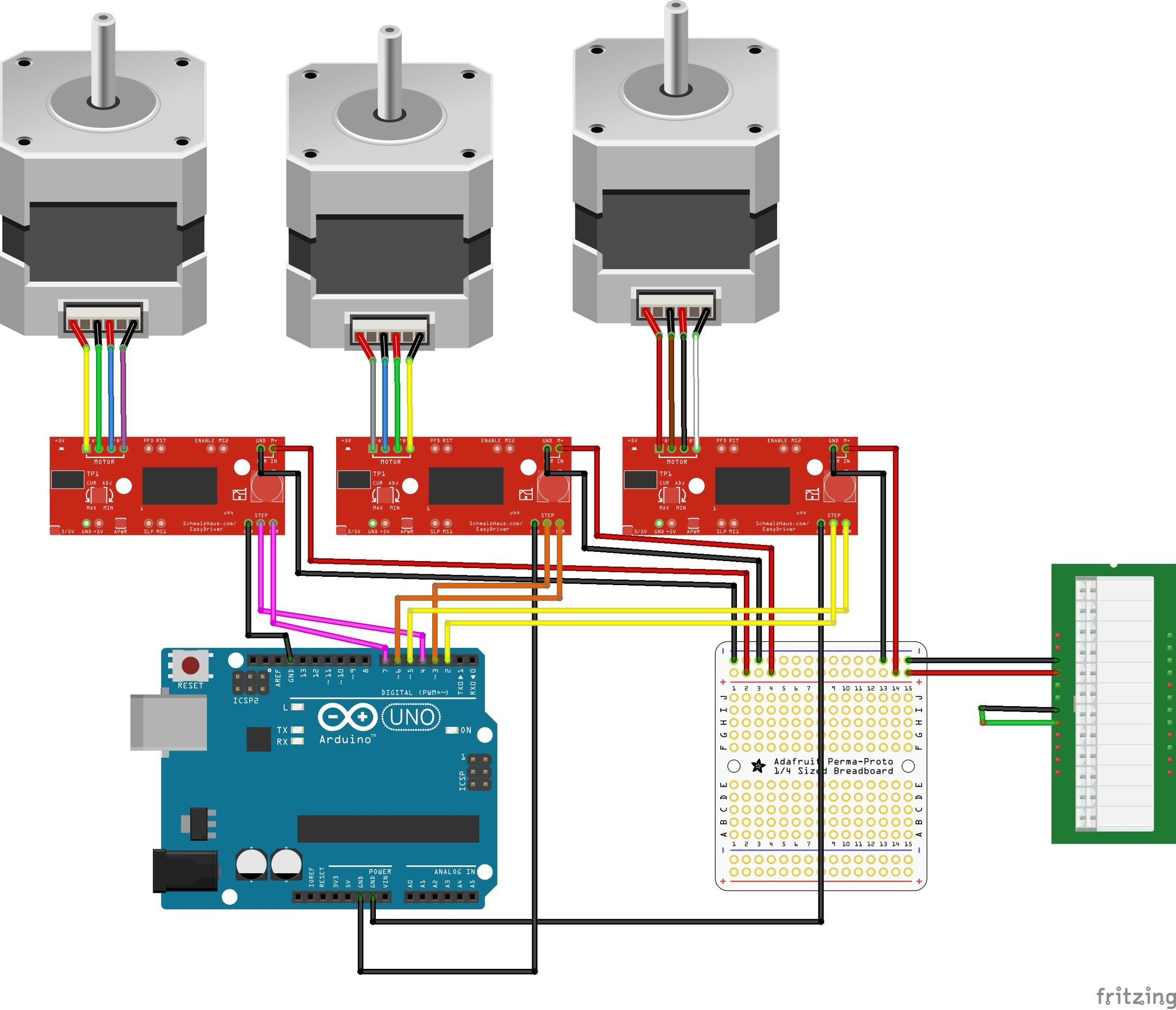 Arduino: CNC Machine / Part 1 : 7 Steps (with Pictures) - Instructables