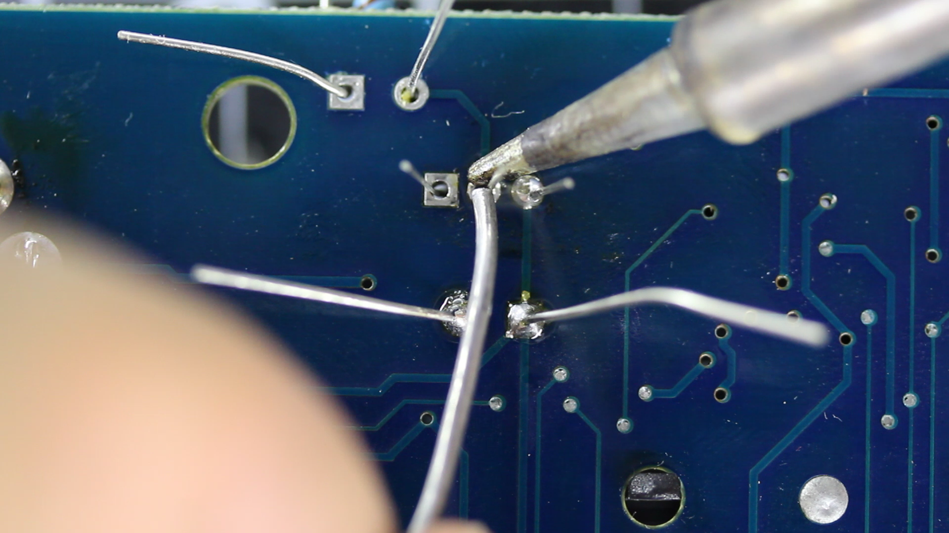 Soldering Through Hole Components | Soldering Basics : 8 Steps (with ...