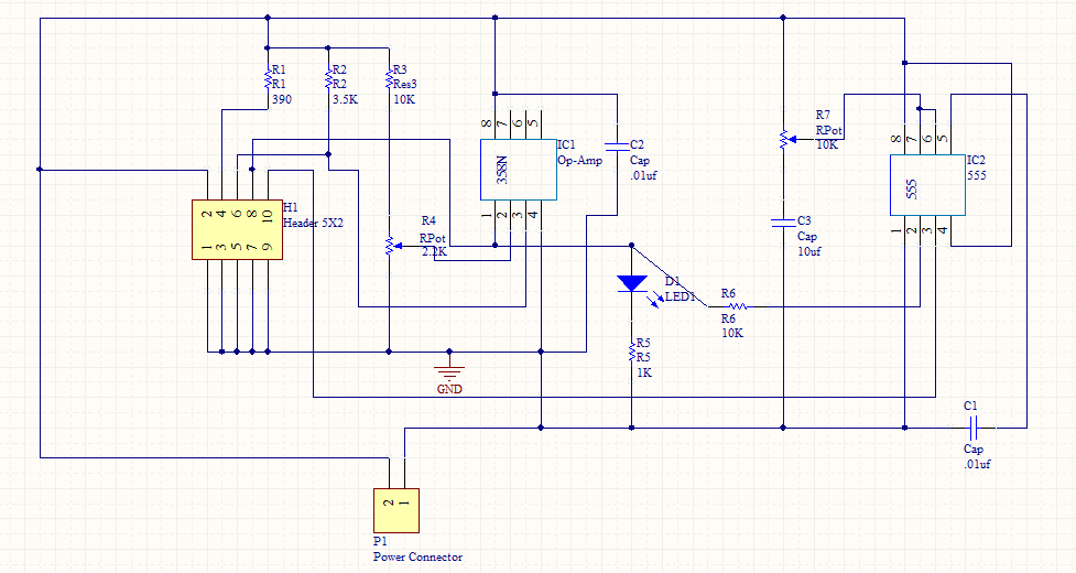Gauss Gun Schematic