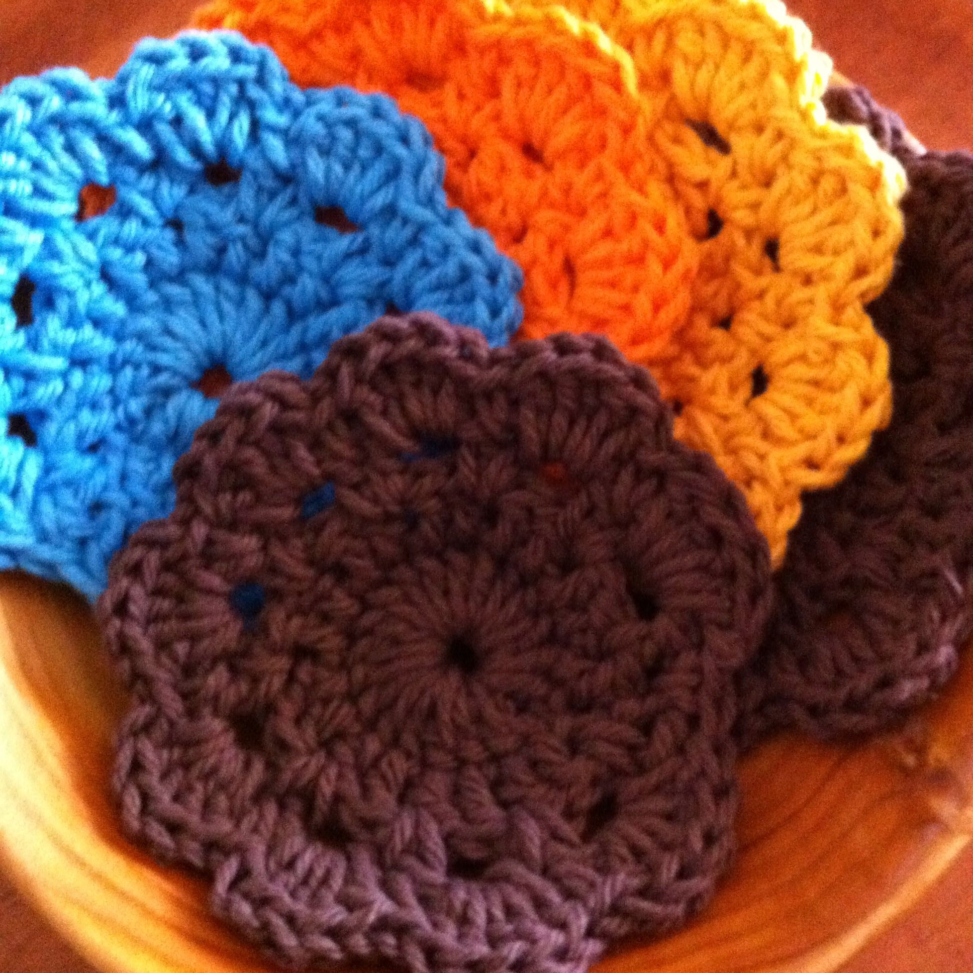 Crochet Flower Coasters : 7 Steps (with Pictures) - Instructables