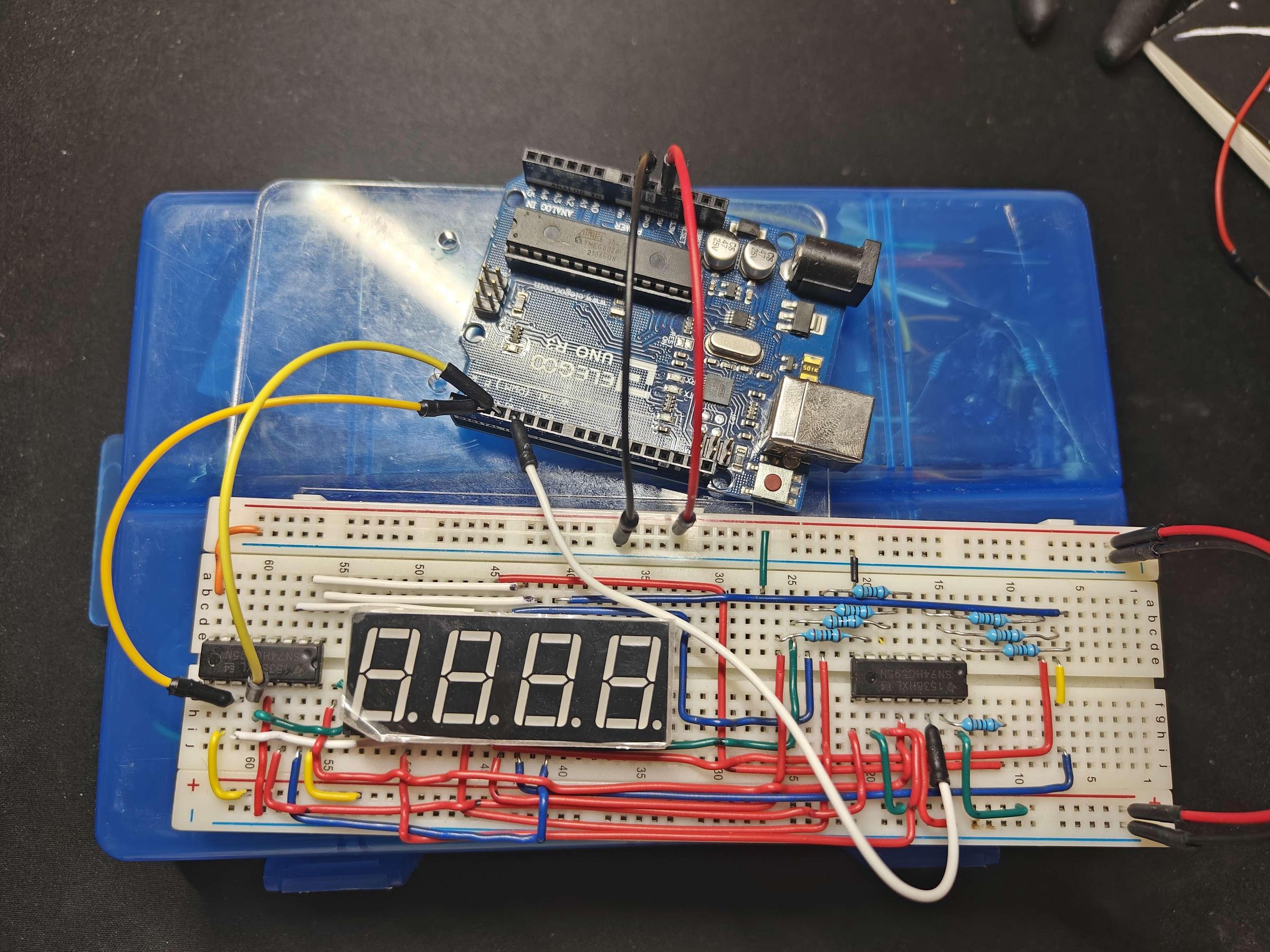 4-Digit 7-Segment Arduino Stopwatch : 3 Steps - Instructables