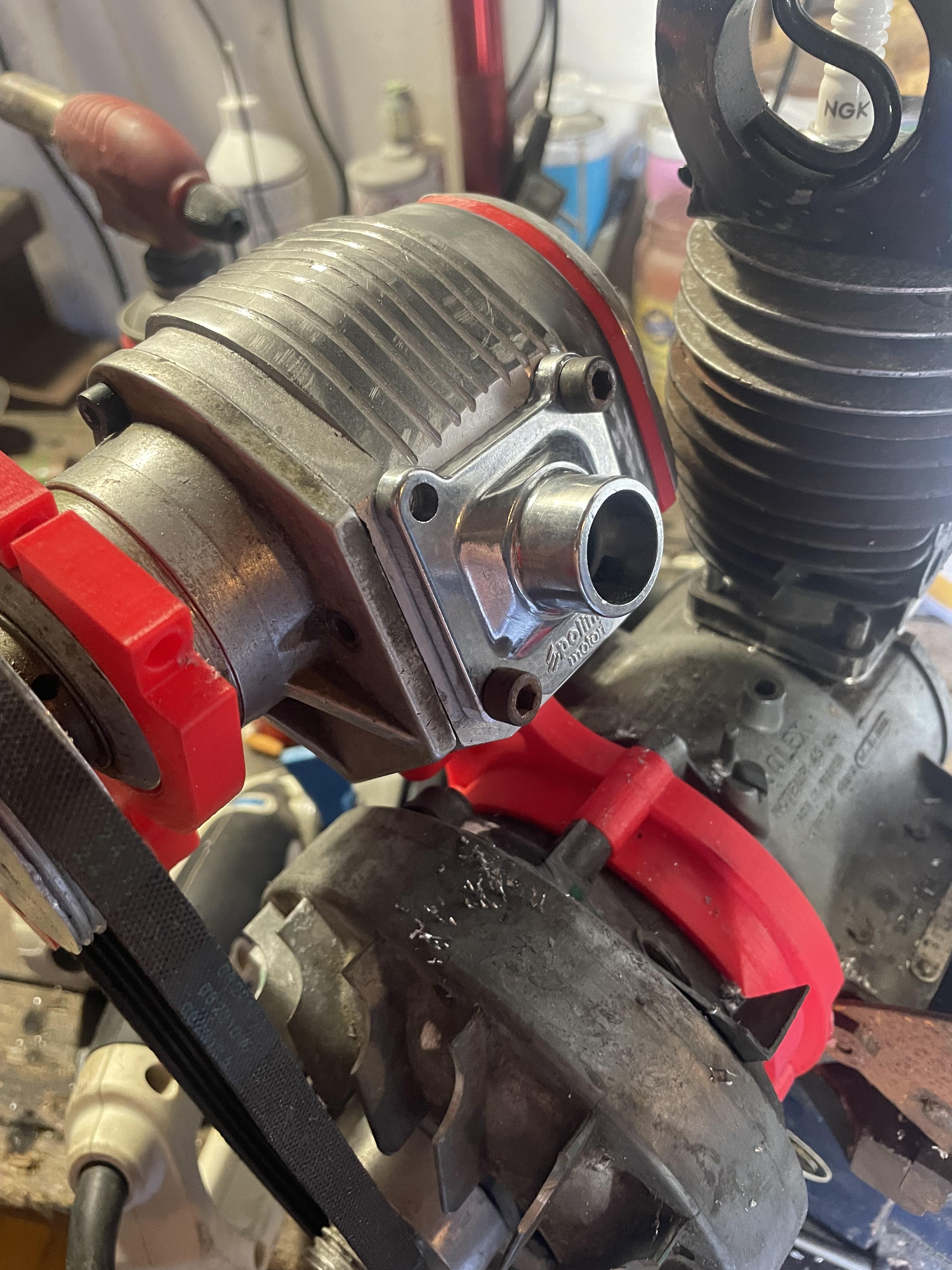 Cheap Motor Supercharger With a Pneumatic Sander : 3 Steps - Instructables