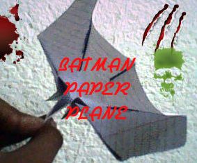 Batman Paper Plane : 8 Steps - Instructables