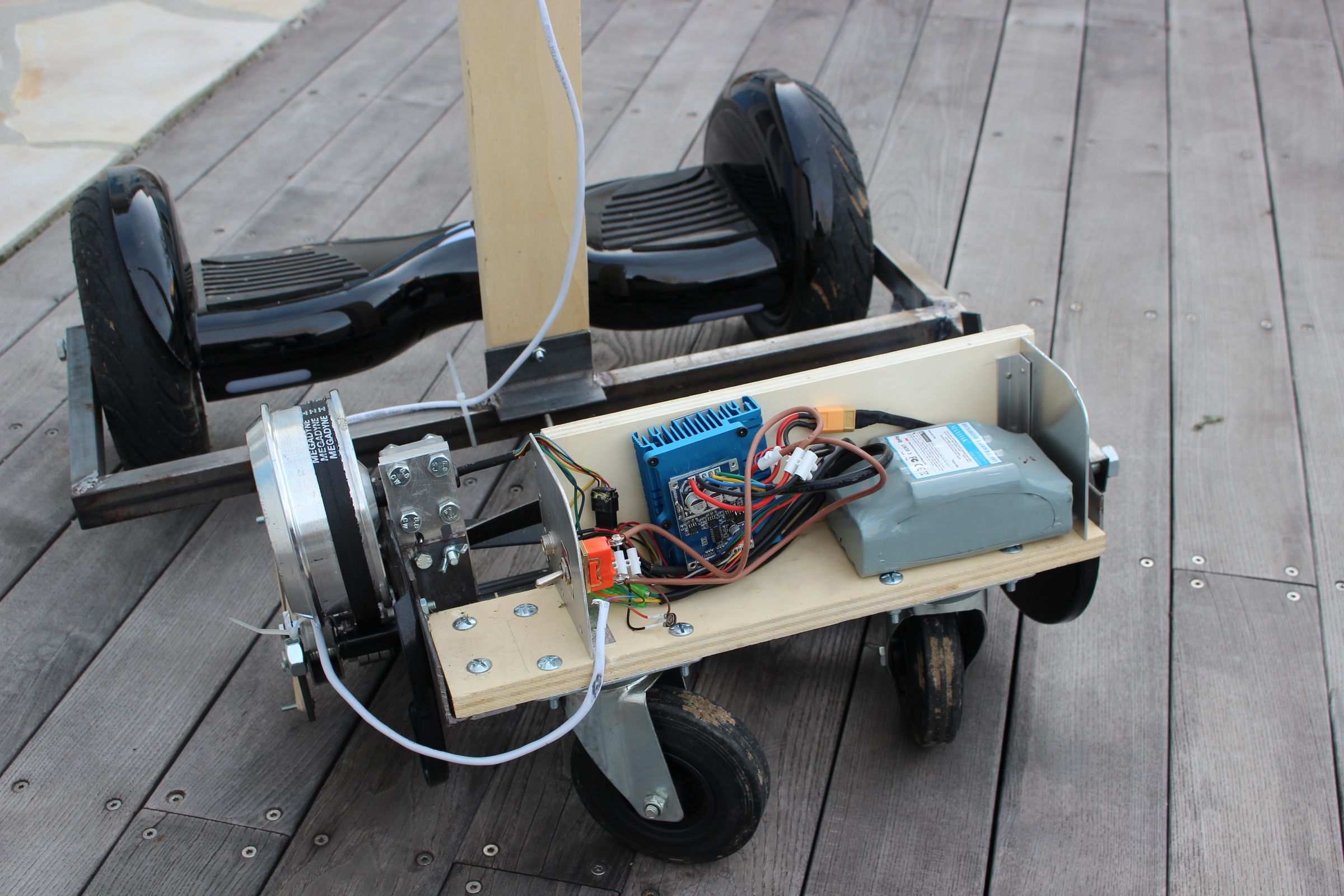 Hoverboard Lawn Mower (Hovermower?) : 8 Steps (with Pictures ...